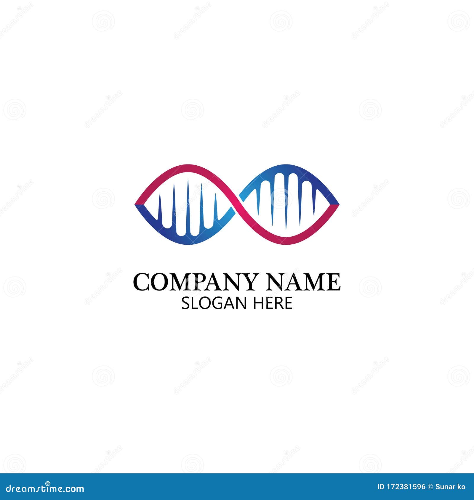 Infinity DNA Logo Icon Vector Stock Illustration - Illustration of icon ...