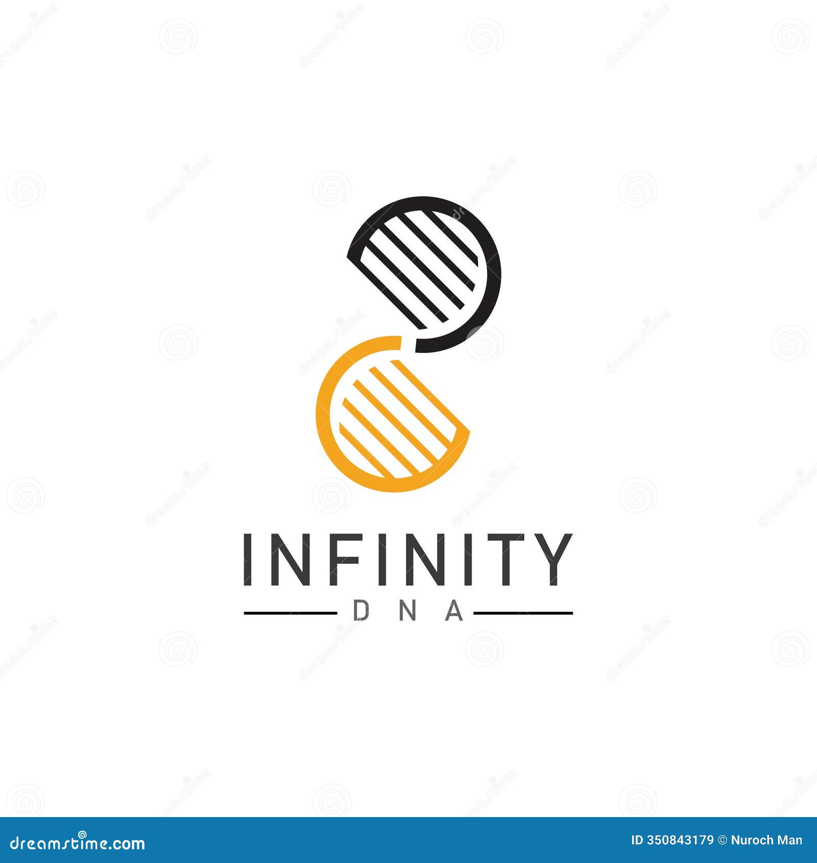Infinity Dna Logo Icon Vector Stock Illustration - Illustration of ...
