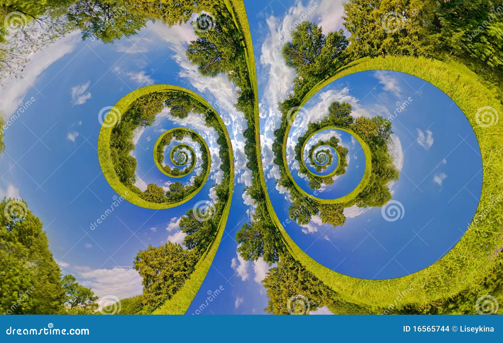 Infinity Earth Royalty-Free Stock Photo | CartoonDealer.com #16559991