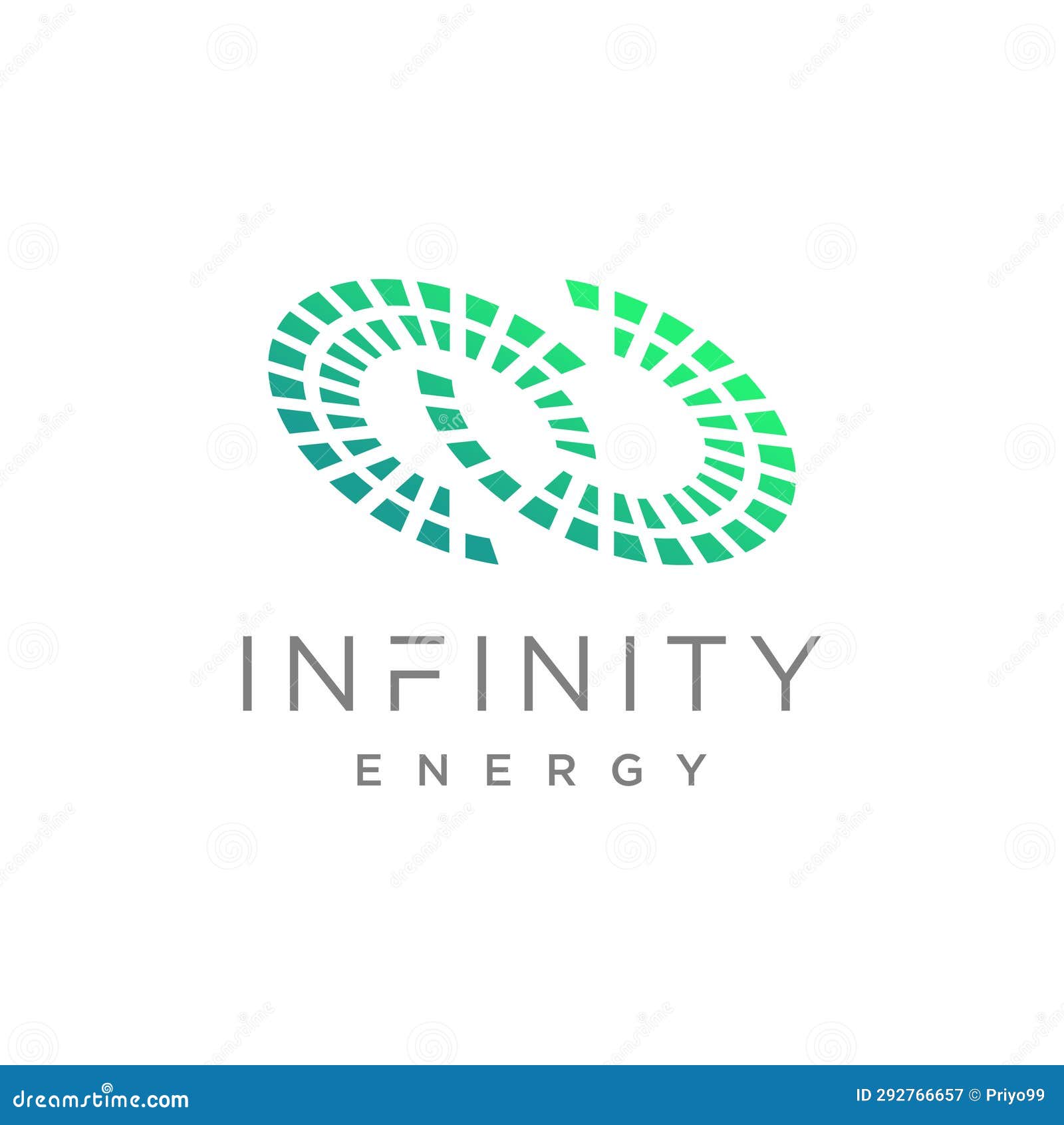 Infinity Energy Design Vector with Creative Element Concept Stock ...