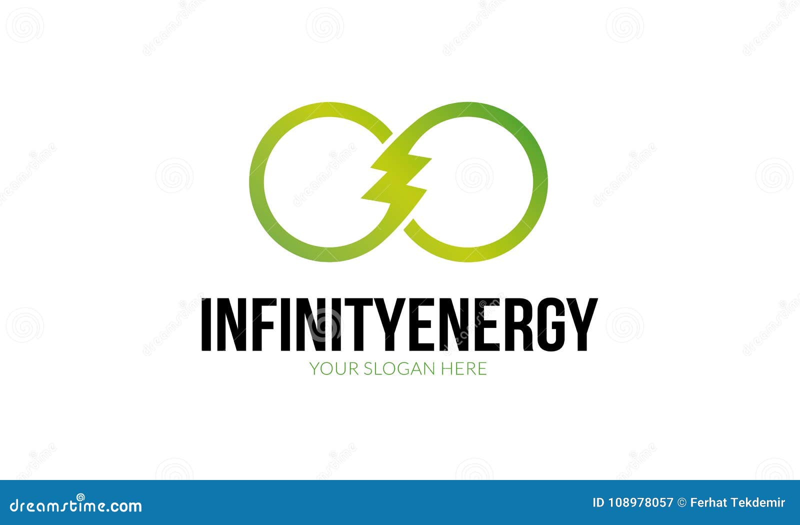 Infinity Energy Logo Template Stock Vector - Illustration of mark ...