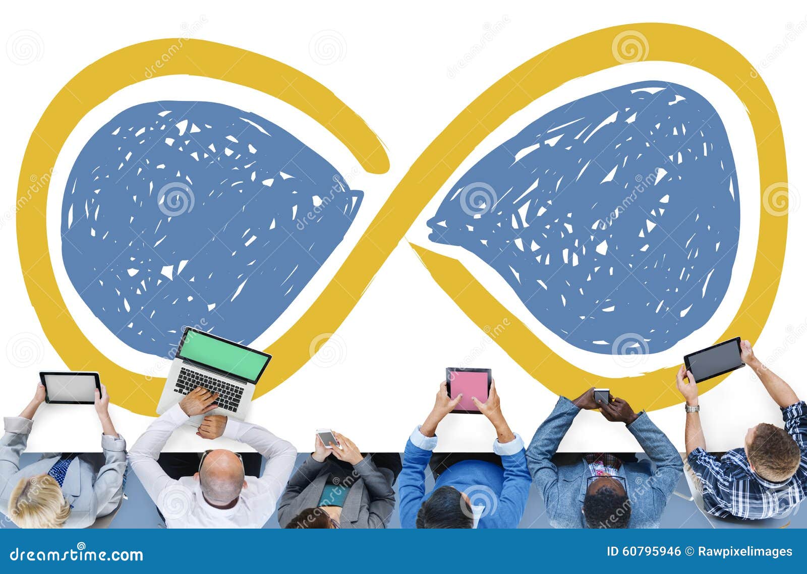 Infinity Eternity Loop Forever Eternal Concept Stock Photo - Image of ...