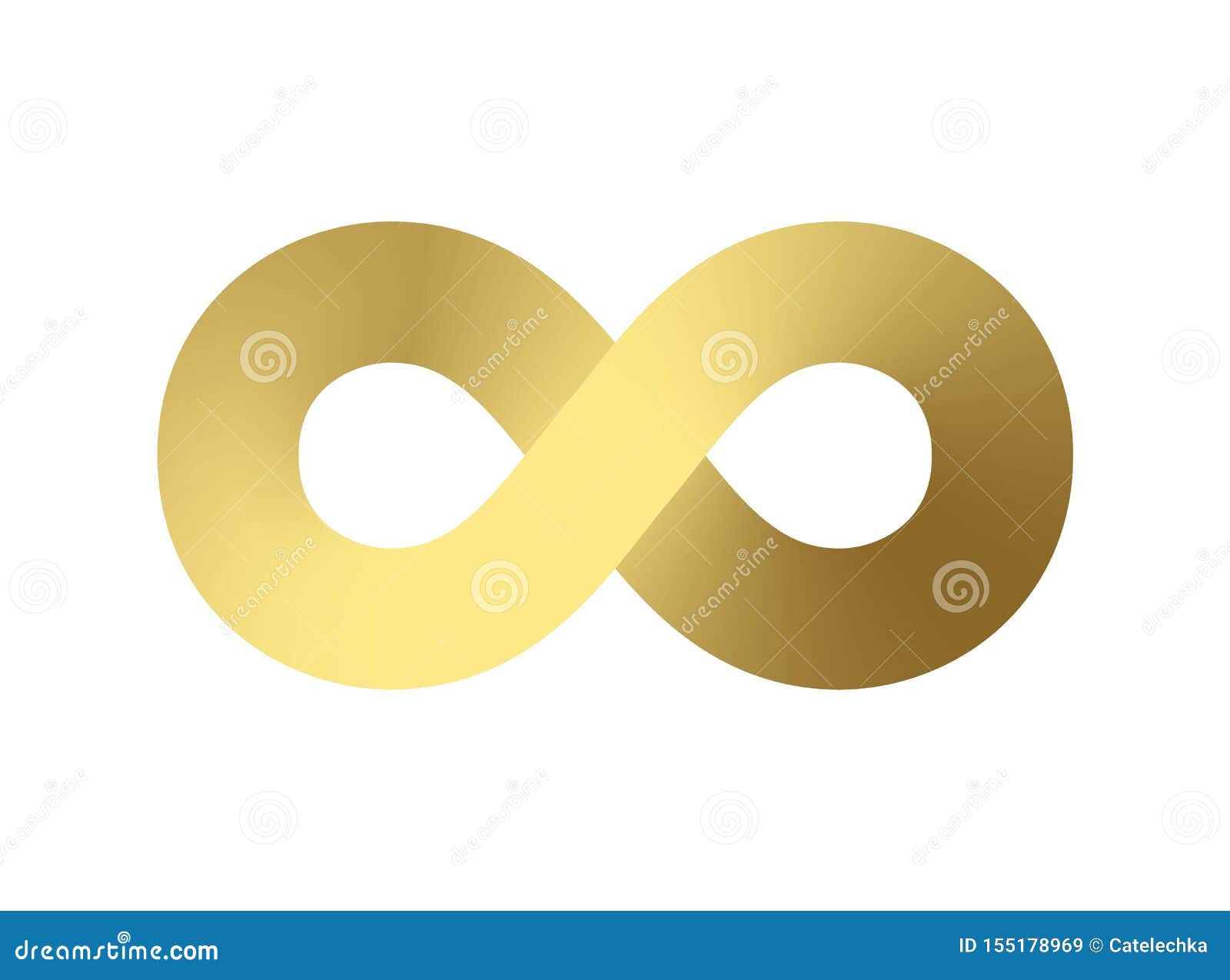 Infinity, eternity symbol. stock vector. Illustration of abstract ...