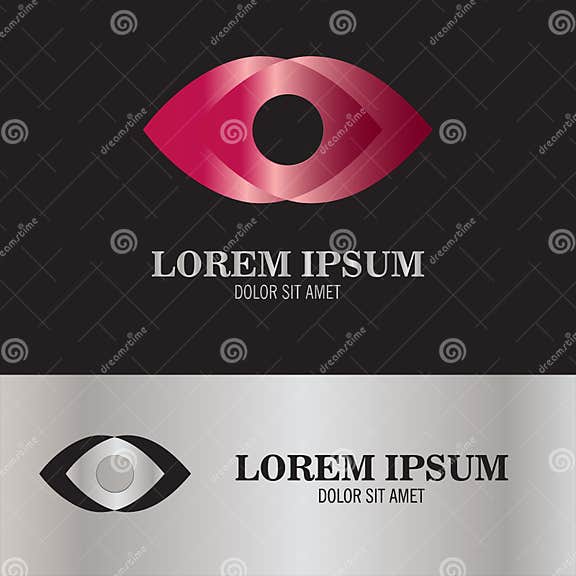 Infinity eye logo stock vector. Illustration of creative - 82245544