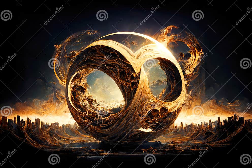 Infinity stock illustration. Illustration of singularity - 271102393