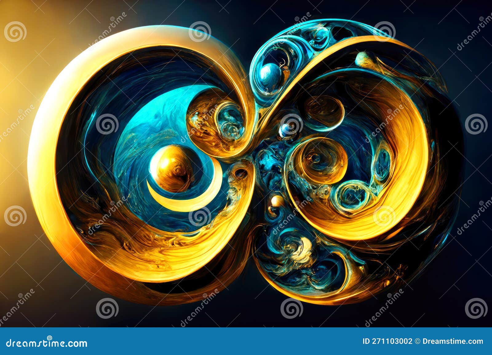 Infinity stock illustration. Illustration of round, secret - 271103002