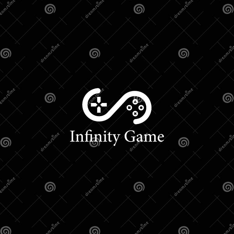Infinity Games logo stock illustration. Illustration of graphic - 189162881