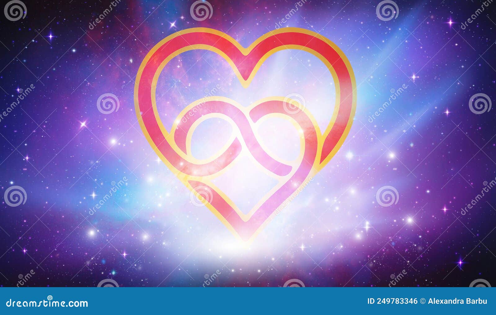 Symbol of Eternity, Everlasting Love, Infinity Heart Knot, Universal ...