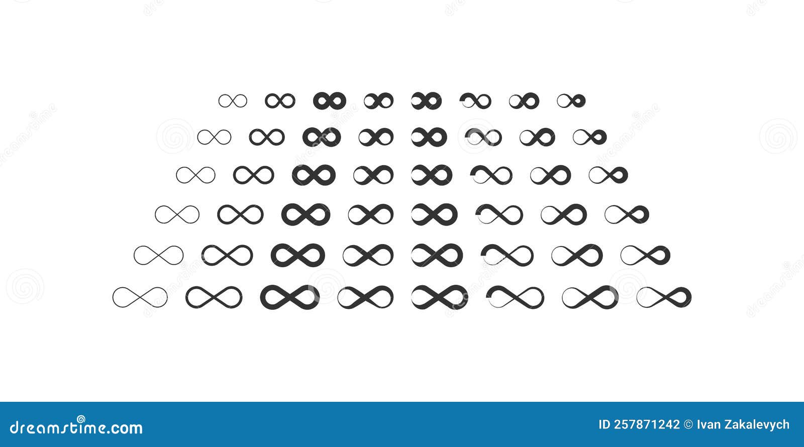 Infinity Icon. Eternal Symbol. Sign Loop Vector Stock Vector ...