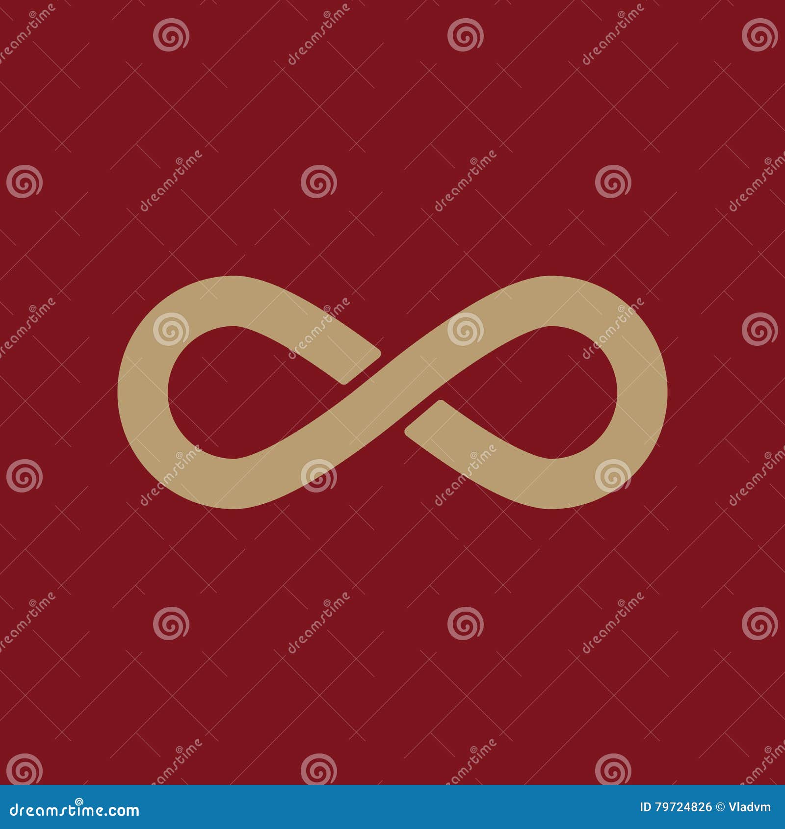 The Infinity Icon. Infinity Symbol Stock Vector - Illustration of ...