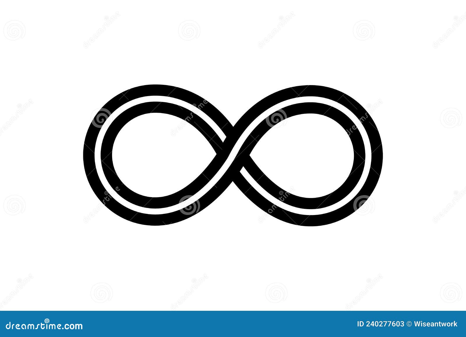 Sign Of Infinite Love For God, Heart With Infinity Symbol And Cross ...