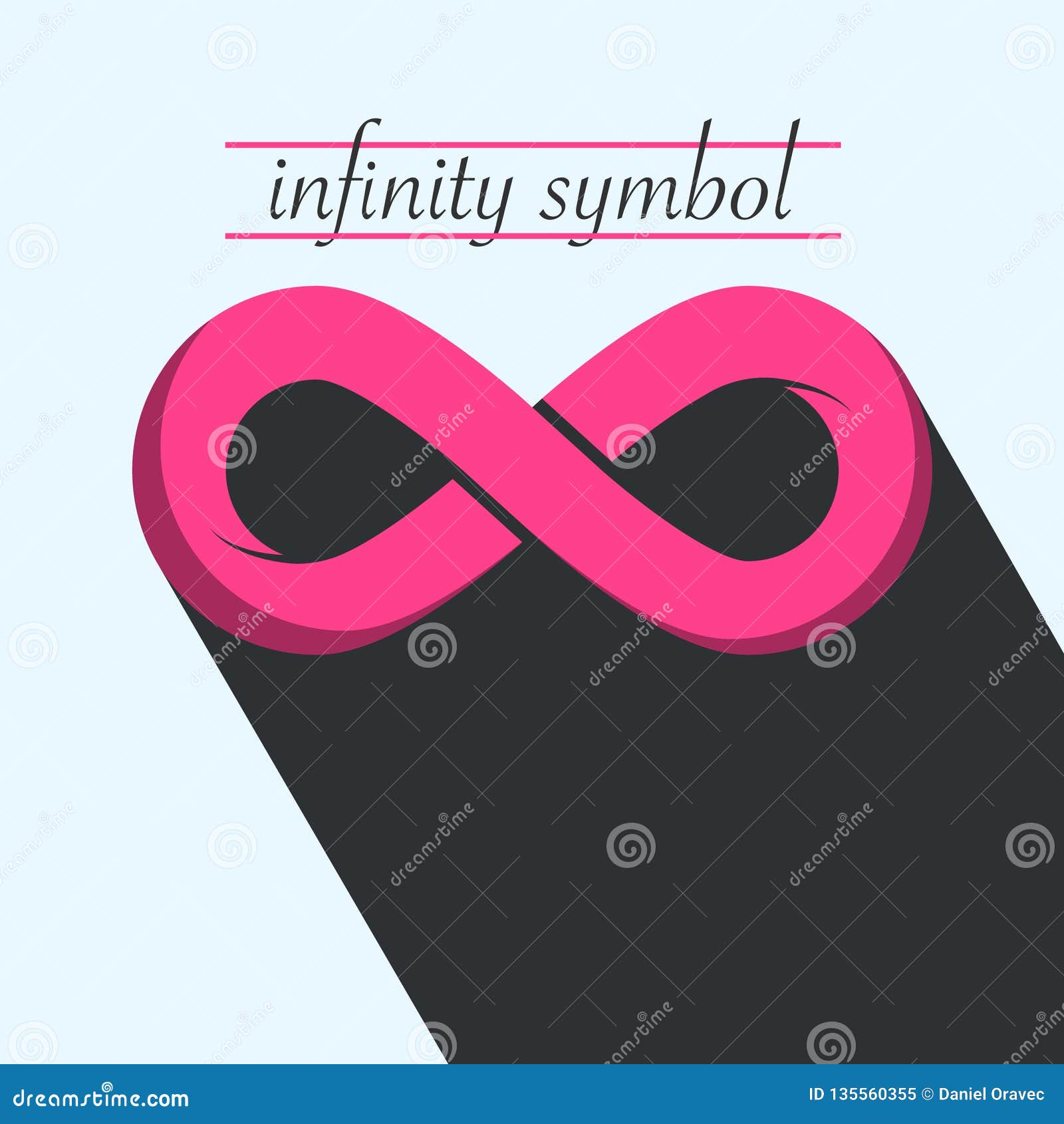 Infinity Icon. Vector Endless Symbol Stock Vector - Illustration of ...