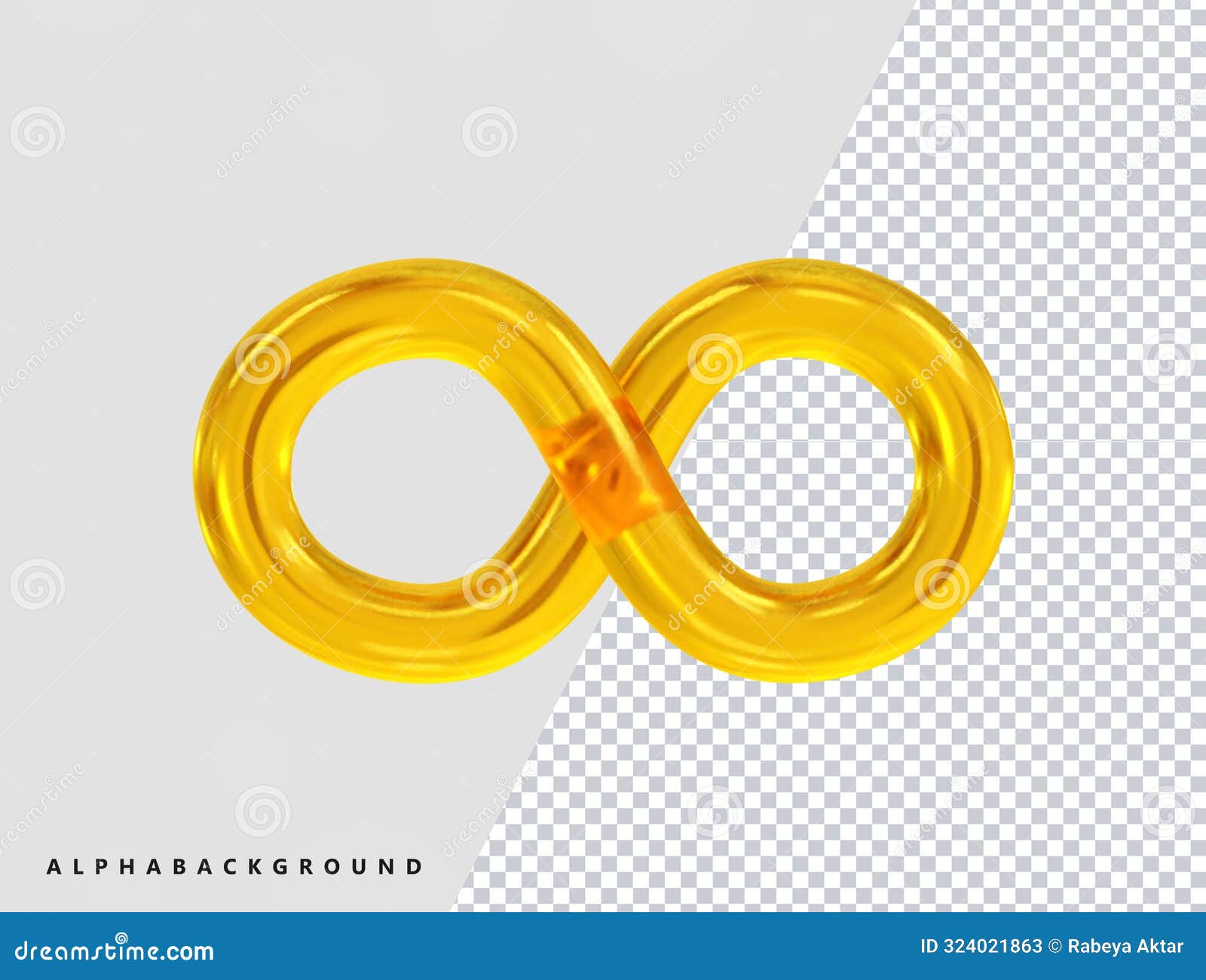Infinity Icon Vector Illustration Element 3d Rendering Transparent Eps ...