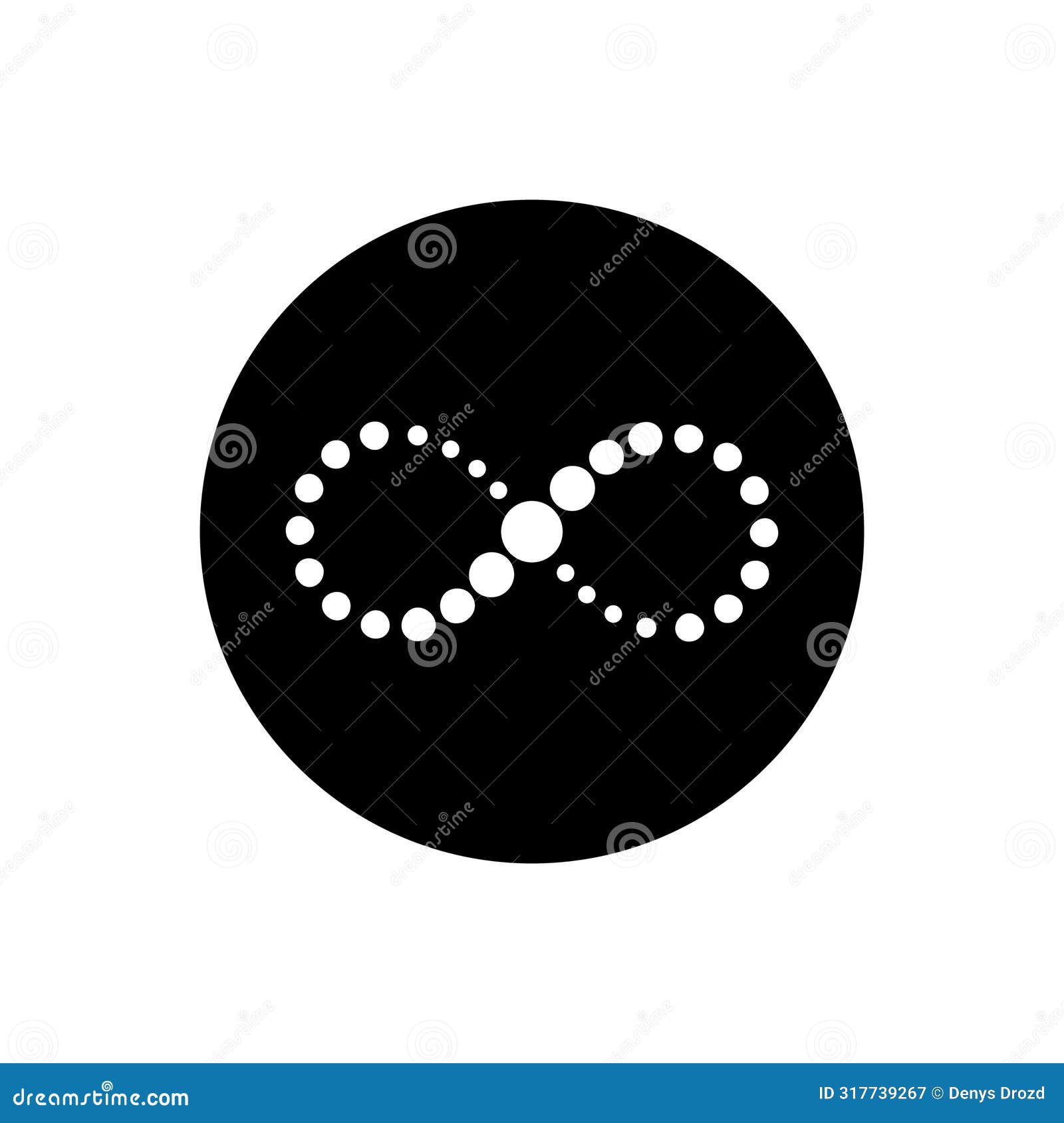 Infinity Icon Vector. Mobius Loop Shape Illustration Sign. Unlimited ...