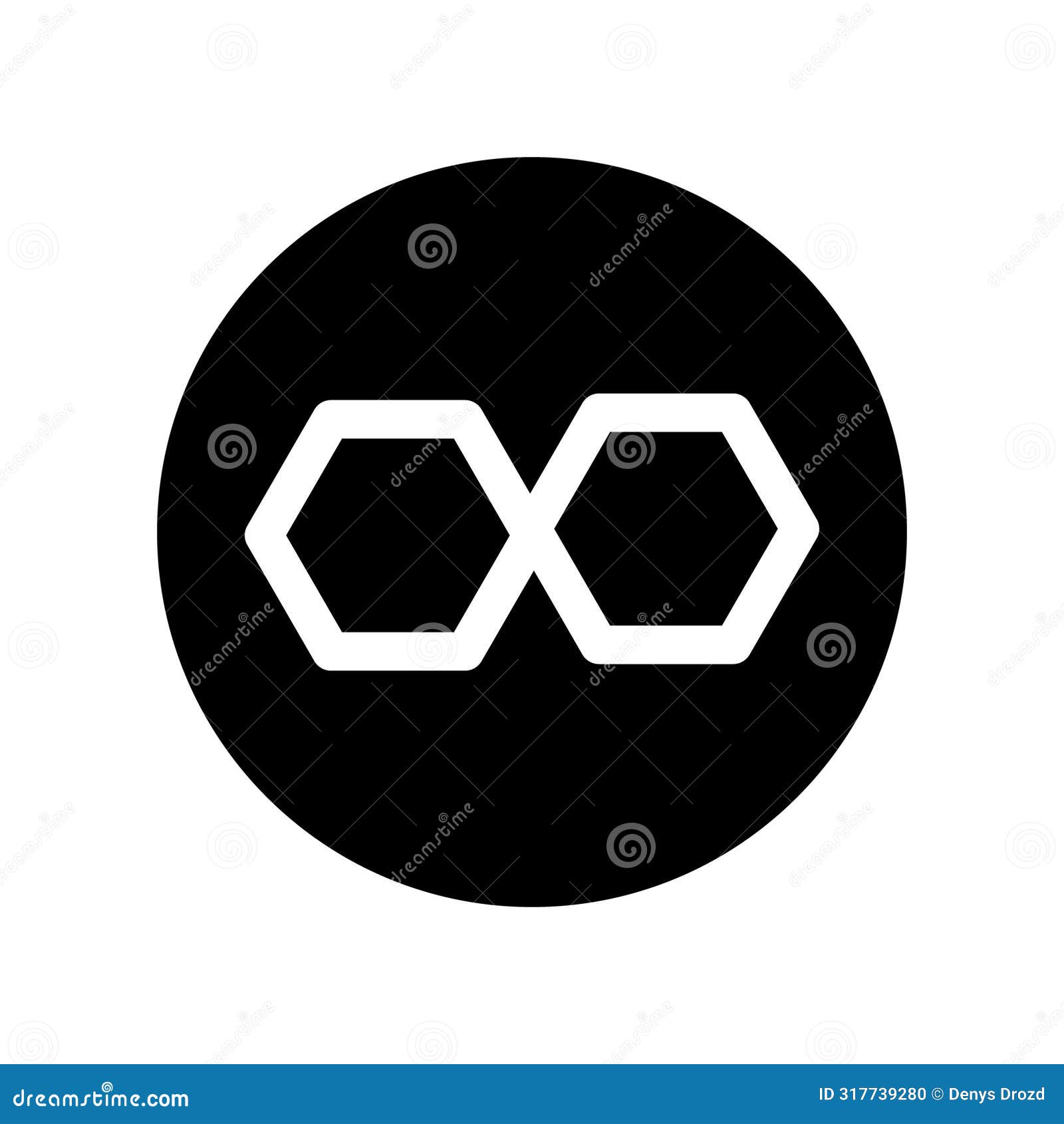 Infinity Icon Vector. Mobius Loop Shape Illustration Sign. Unlimited ...