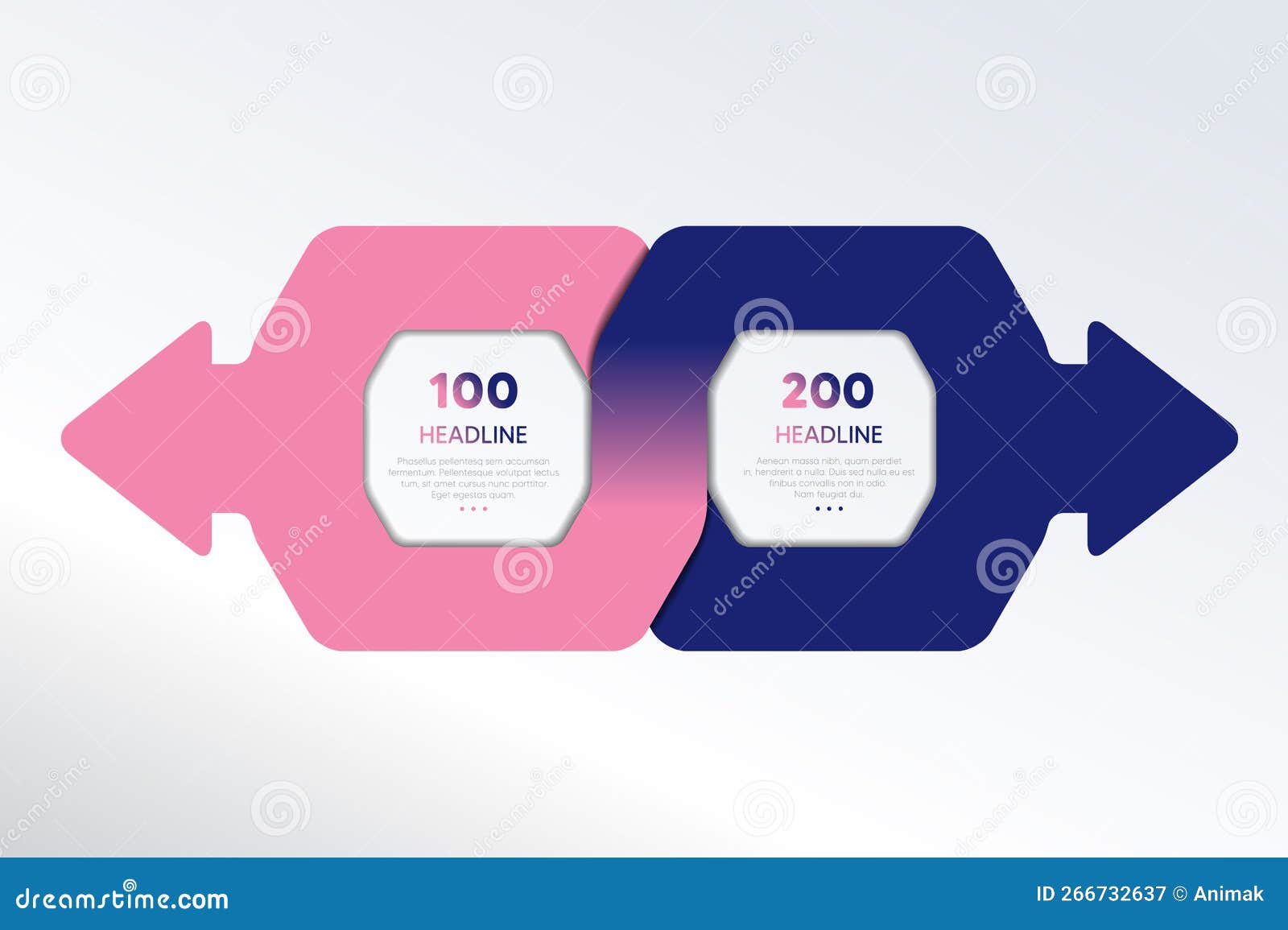 Infinity Infographic. Diagram Continuous, Step By Step Business Website ...