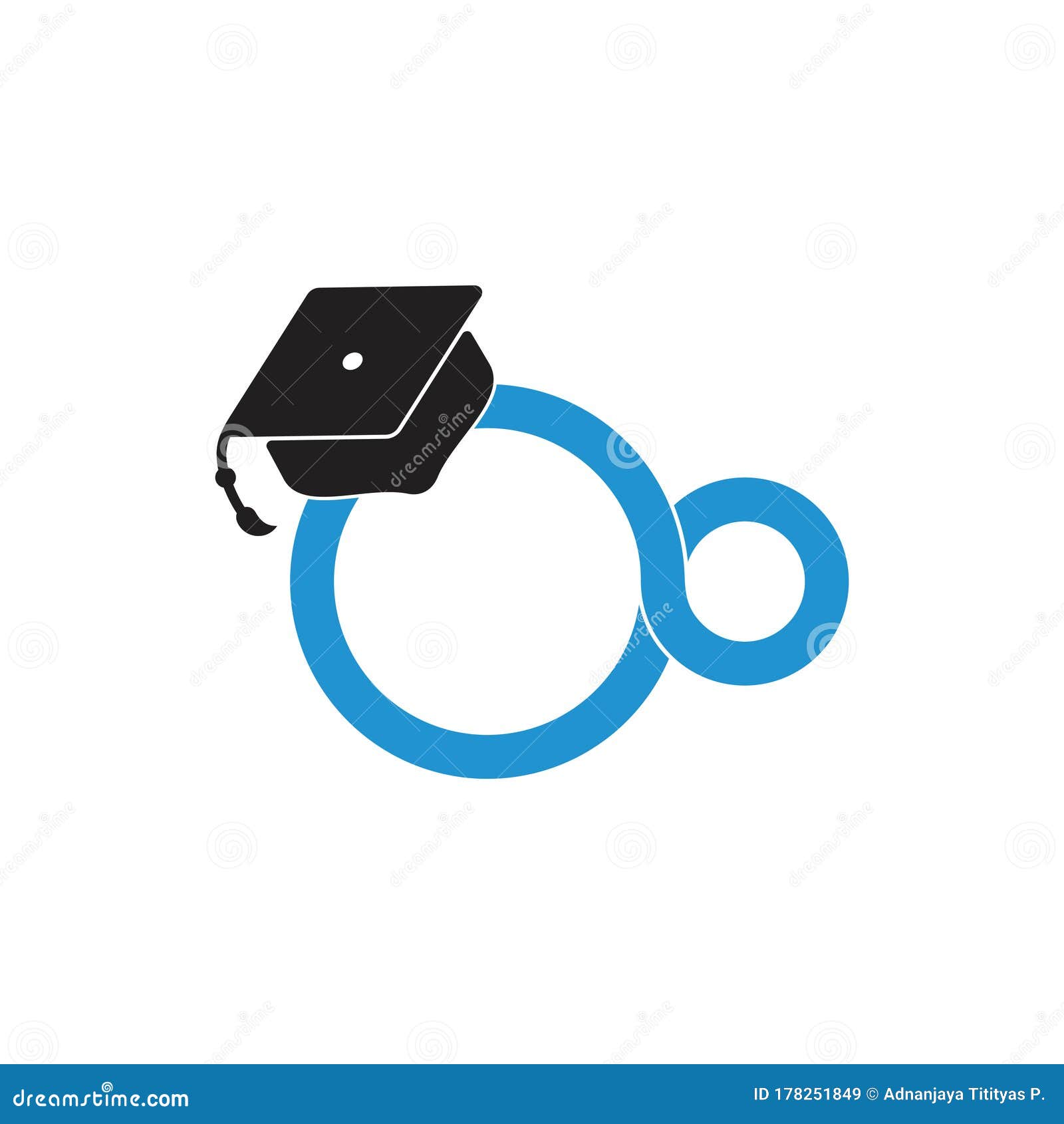 Infinity Learning Education Logo Vector Stock Vector - Illustration of ...