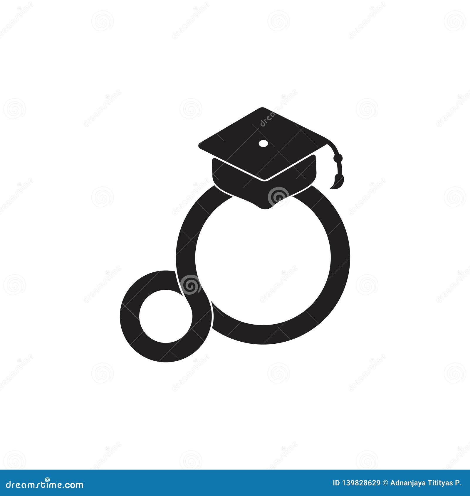 Infinity Learning Symbol Logo Vector Stock Vector - Illustration of ...