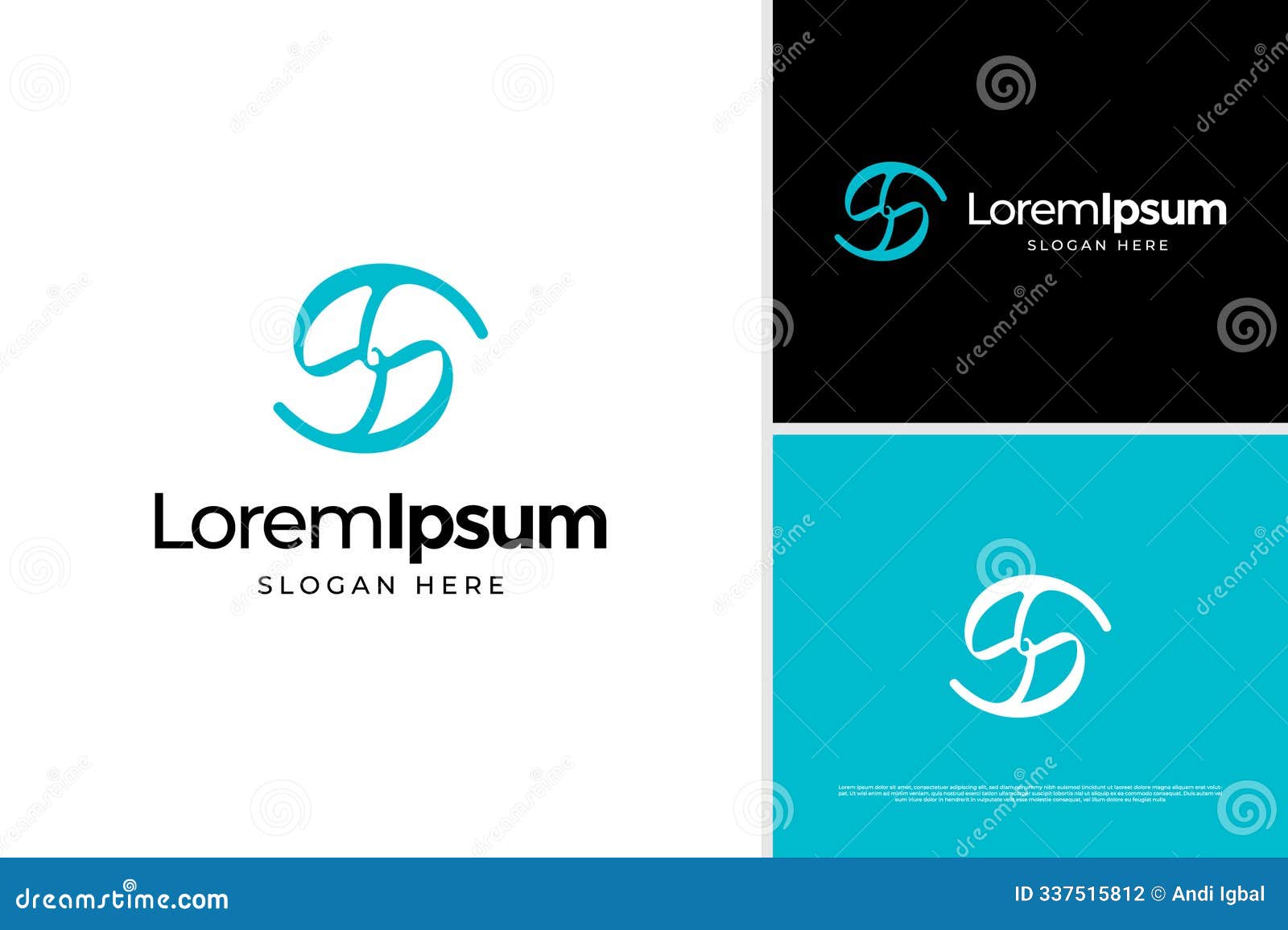 Infinity Letter S Logo Vector Design Template Stock Vector ...