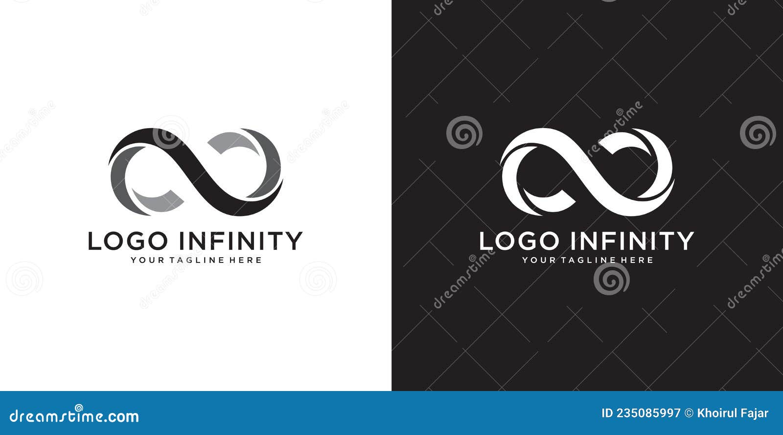 Infinity Logo Design.Grunge Infinity Symbol Stock Vector - Illustration ...