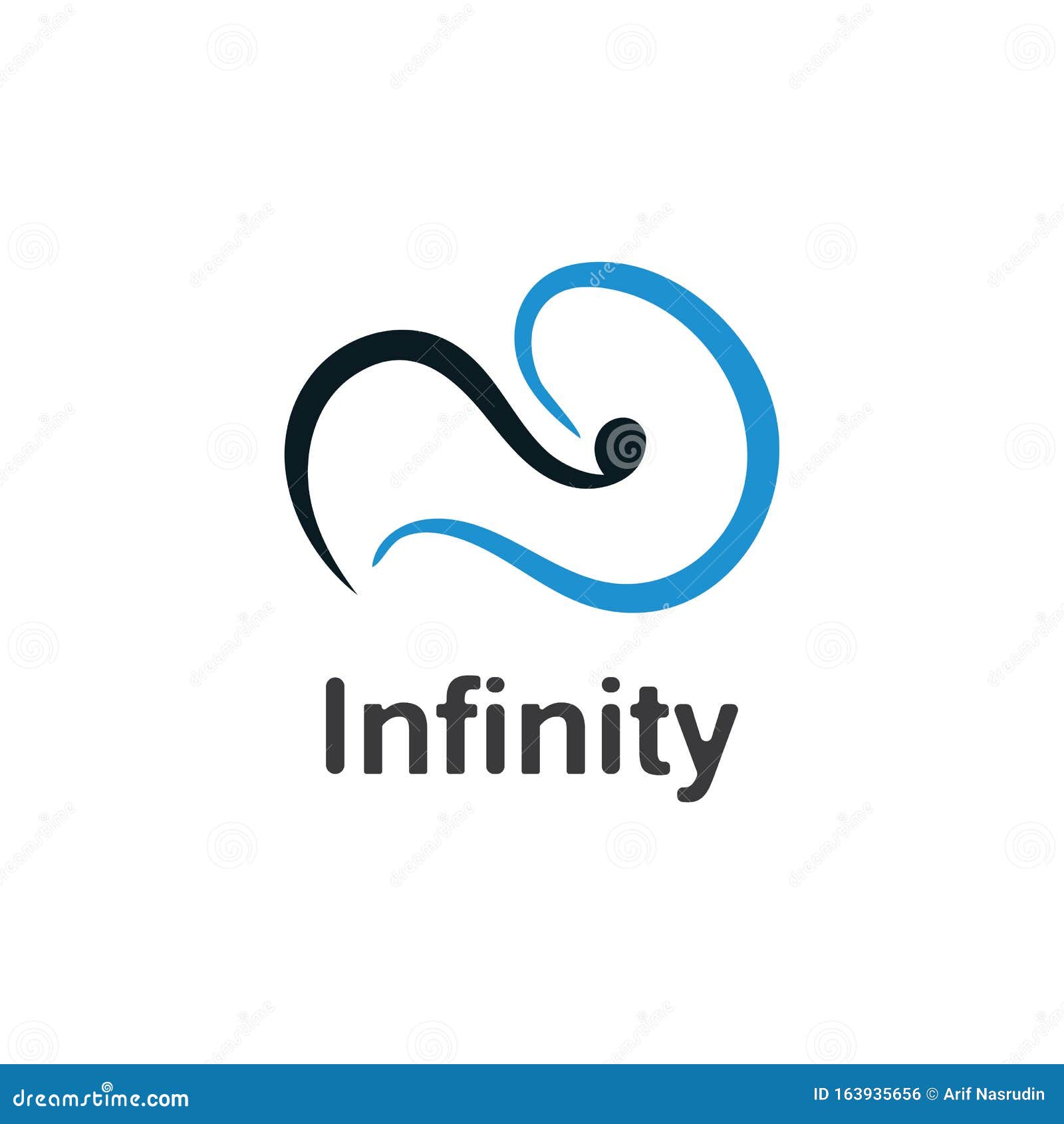 Infinity Logo Design Inspiration Vector Illustration Template Icon ...