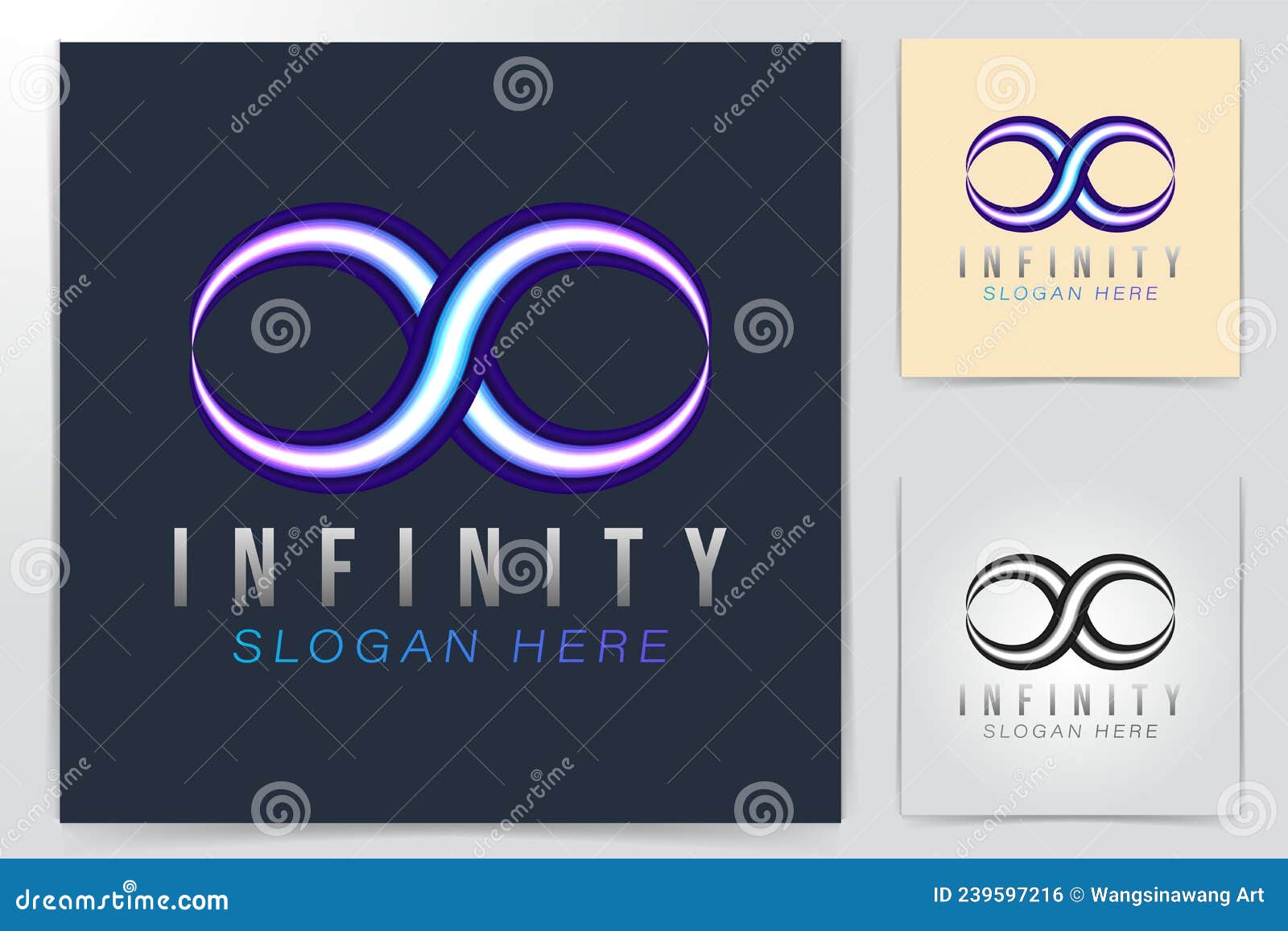 Infinity Logo Ideas.. Inspiration Logo Design Stock Vector ...