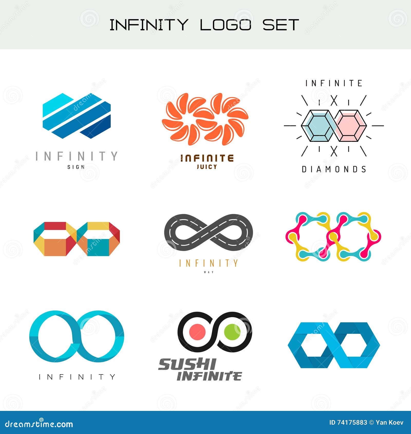 Infinity Symbols Color Stock Illustrations – 534 Infinity Symbols Color ...