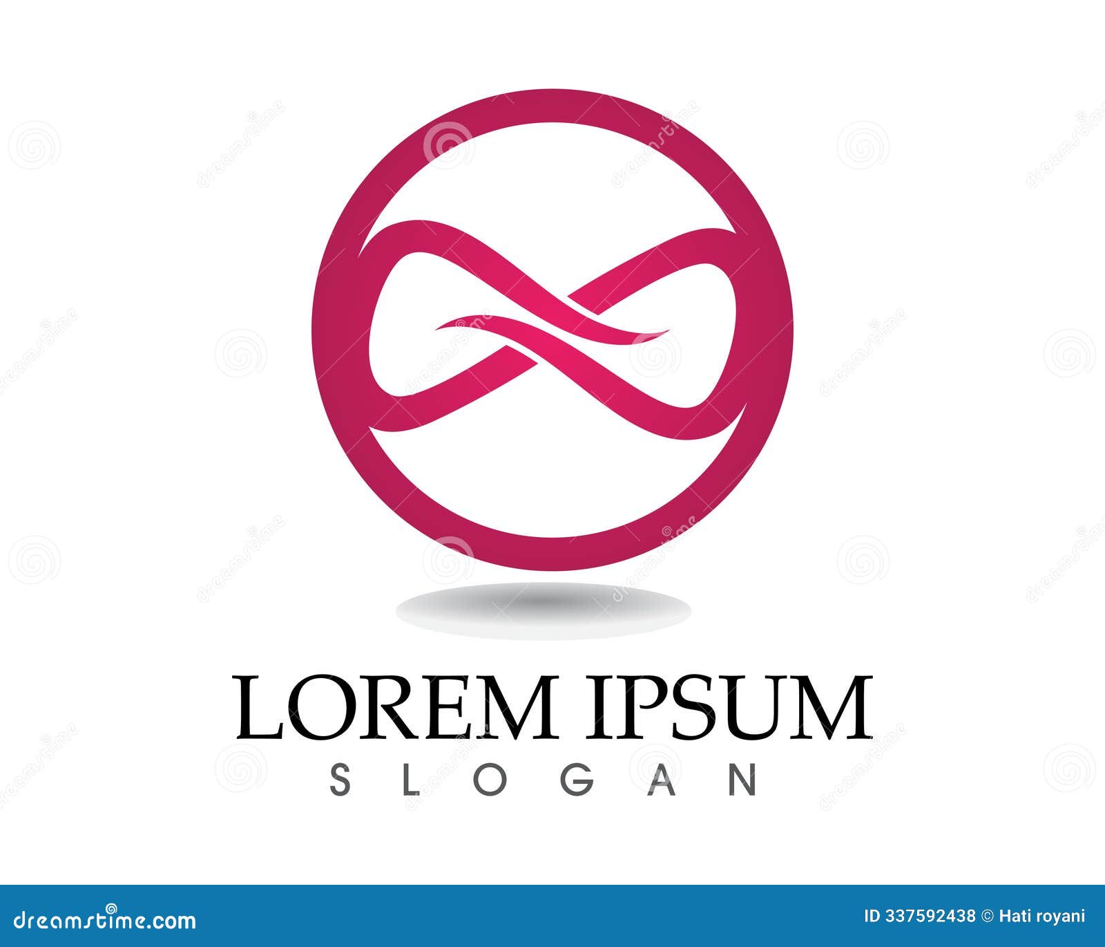 Infinity Logo and Symbol Template Icons App Stock Illustration ...