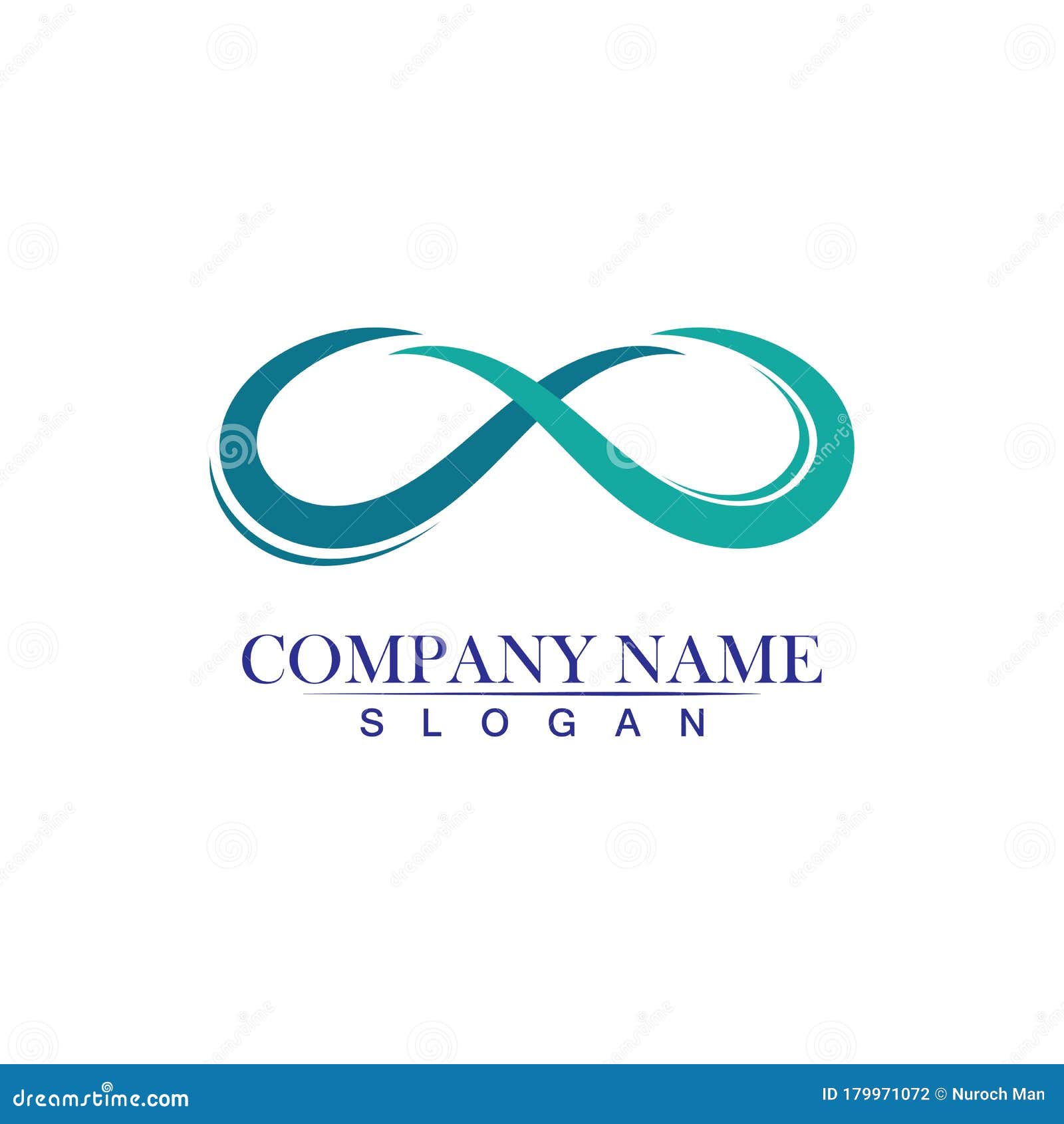 Infinity Logo and Symbol Template Icons App Design. Stock Vector ...