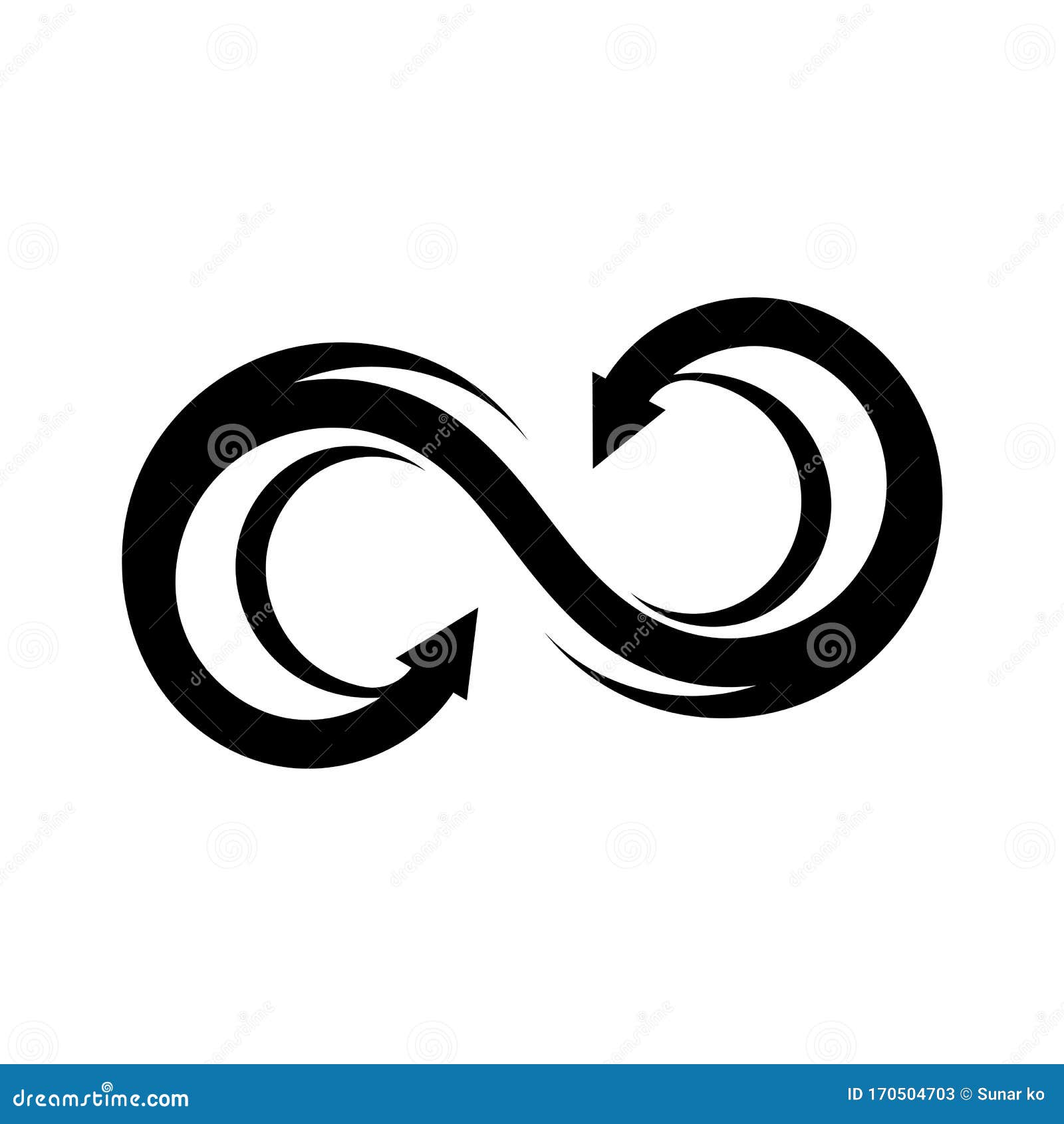Infinity Logo and Symbol Template Icons Vector Stock Illustration ...