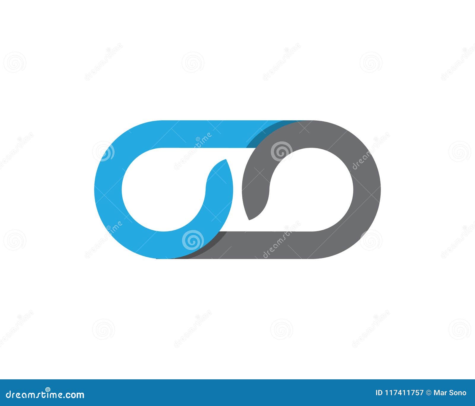 Infinity Logo and Template Icons App Stock Vector - Illustration of ...