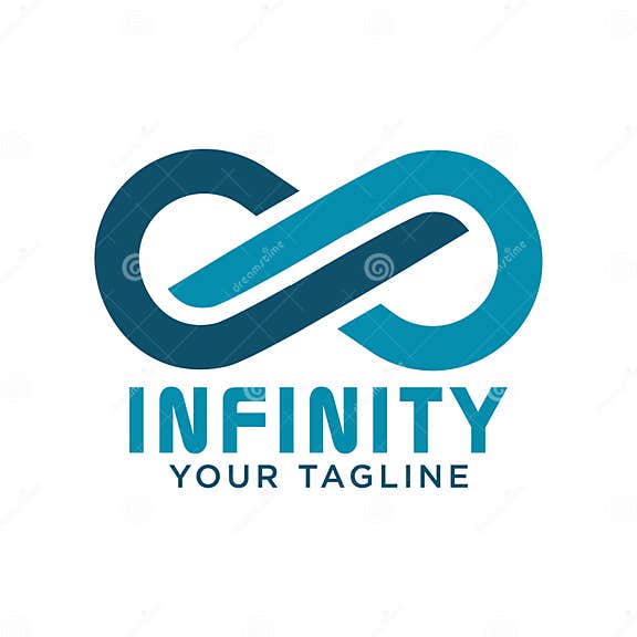 Infinity Logo Vector Design Template Basic RGB Stock Illustration - Illustration of infinity ...