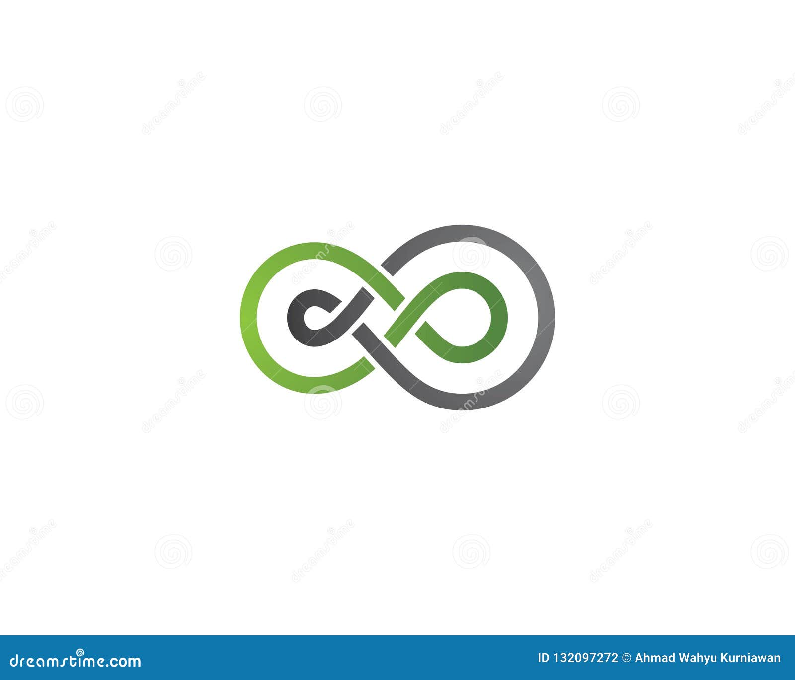Infinity logo Vector stock vector. Illustration of creative - 132097272