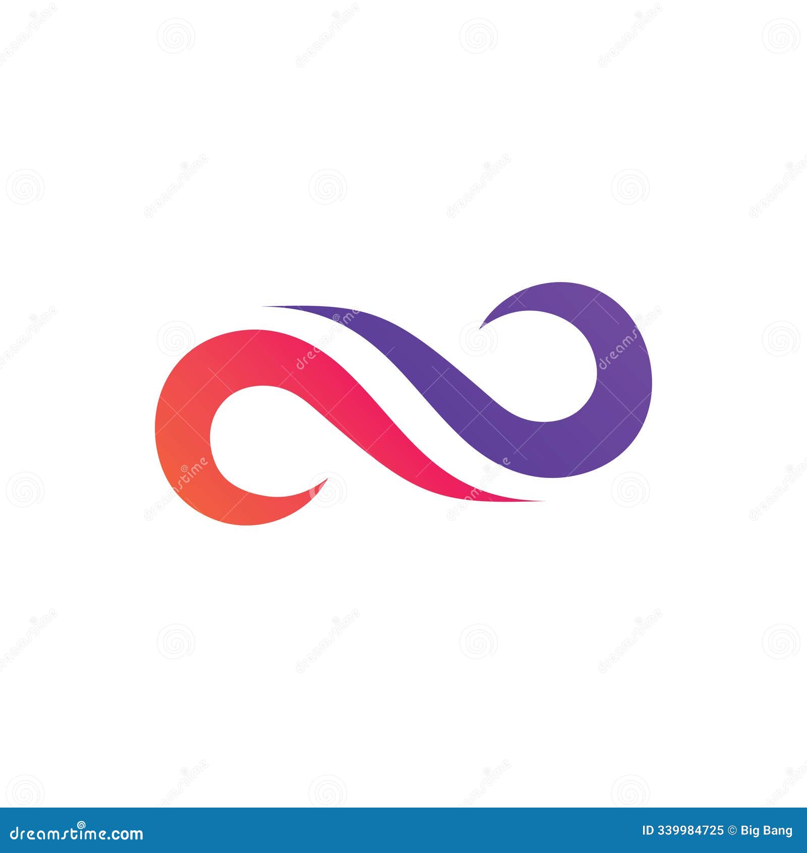 Infinity Logo Vector Template Design Stock Vector - Illustration of ...