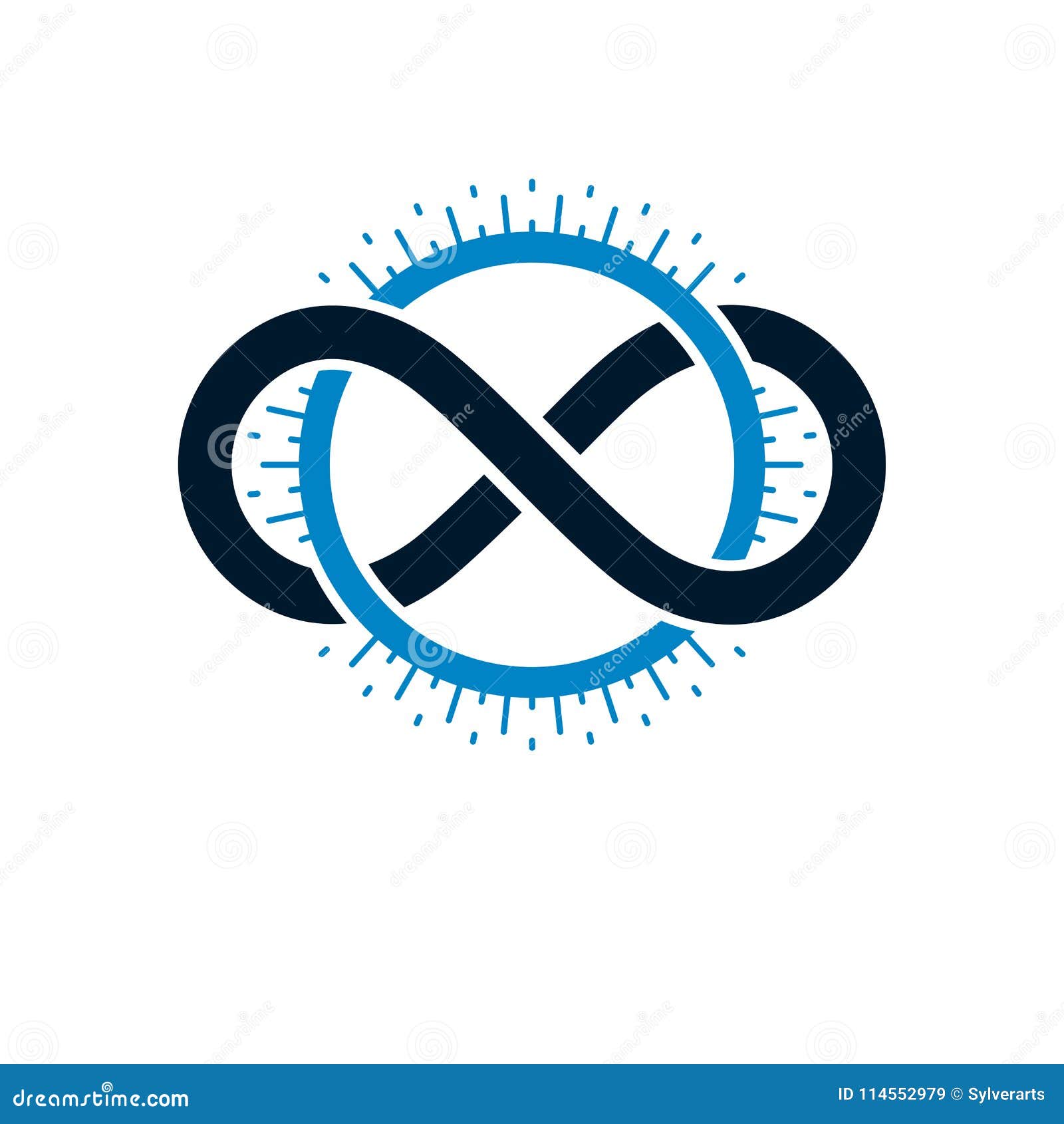 Infinity Loop Conceptual Logo, Vector Special Sign. Stock Vector ...