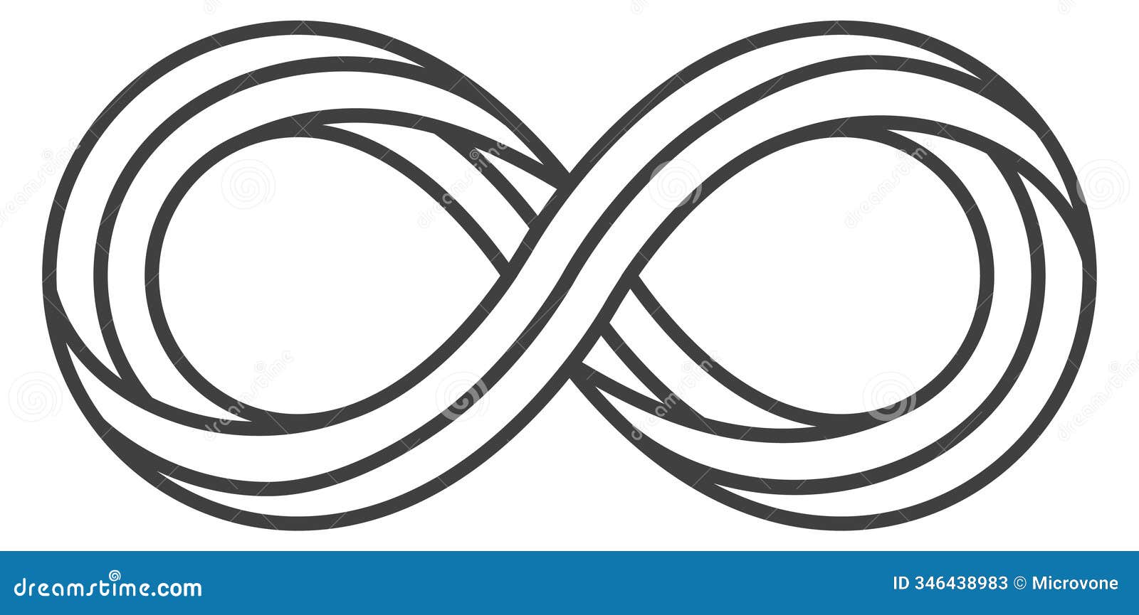 Infinity Loop Timeline Infographic Cartoon Vector | CartoonDealer.com ...