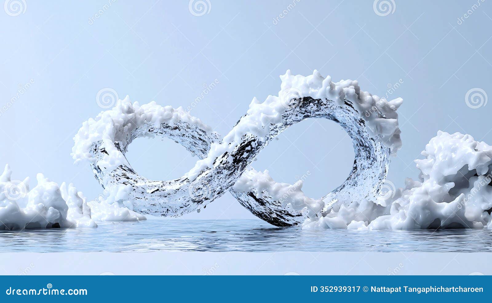 Flowing Infinity Symbol, Eternal Connection, Limitless Possibilities ...