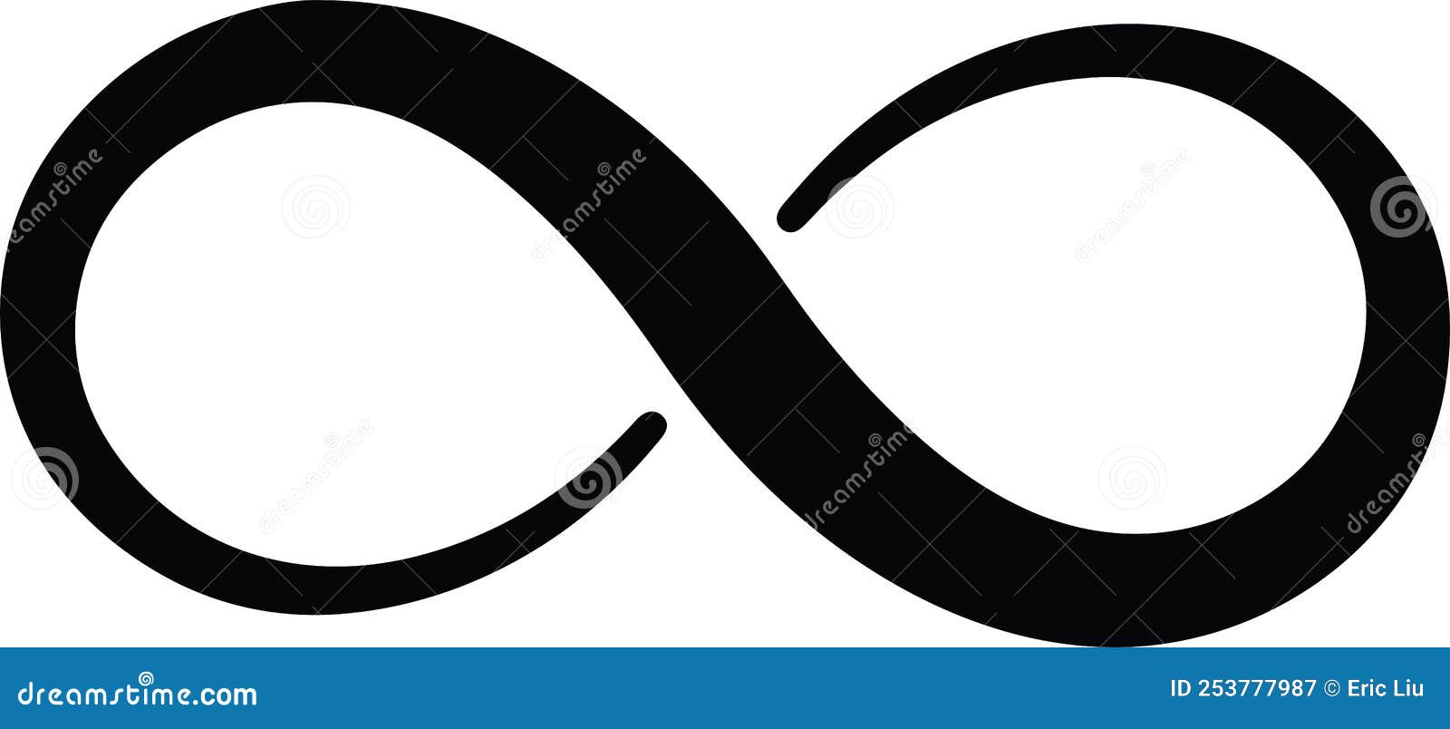 Infinity Loop Infinite Endless Icon Symbol Vector Stock Vector ...