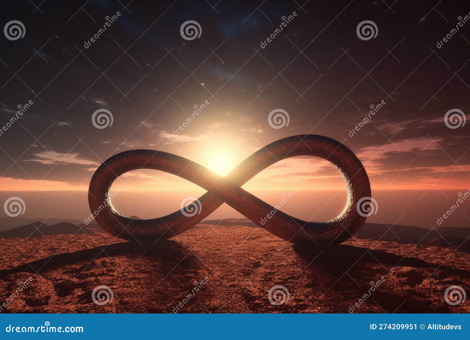 Infinity Loop, with the Infinity Sign Appearing To Continue Forever ...