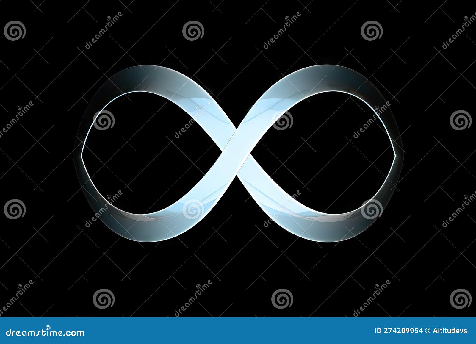 Infinity Loop, with the Infinity Sign Appearing To Continue Forever ...