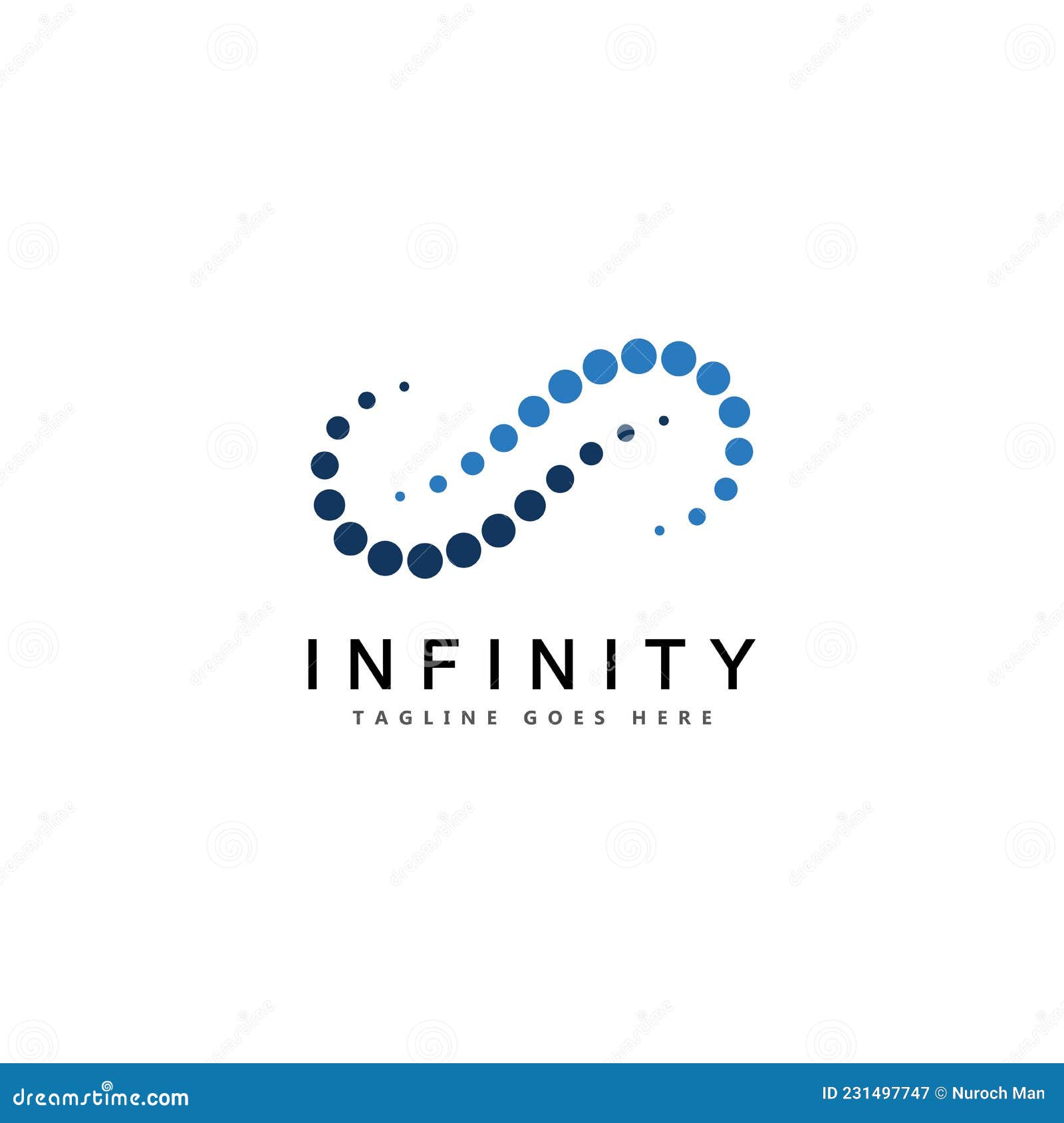 Infinity Loop Symbol Logo Icon Design Template. Vector Color Emblem ...