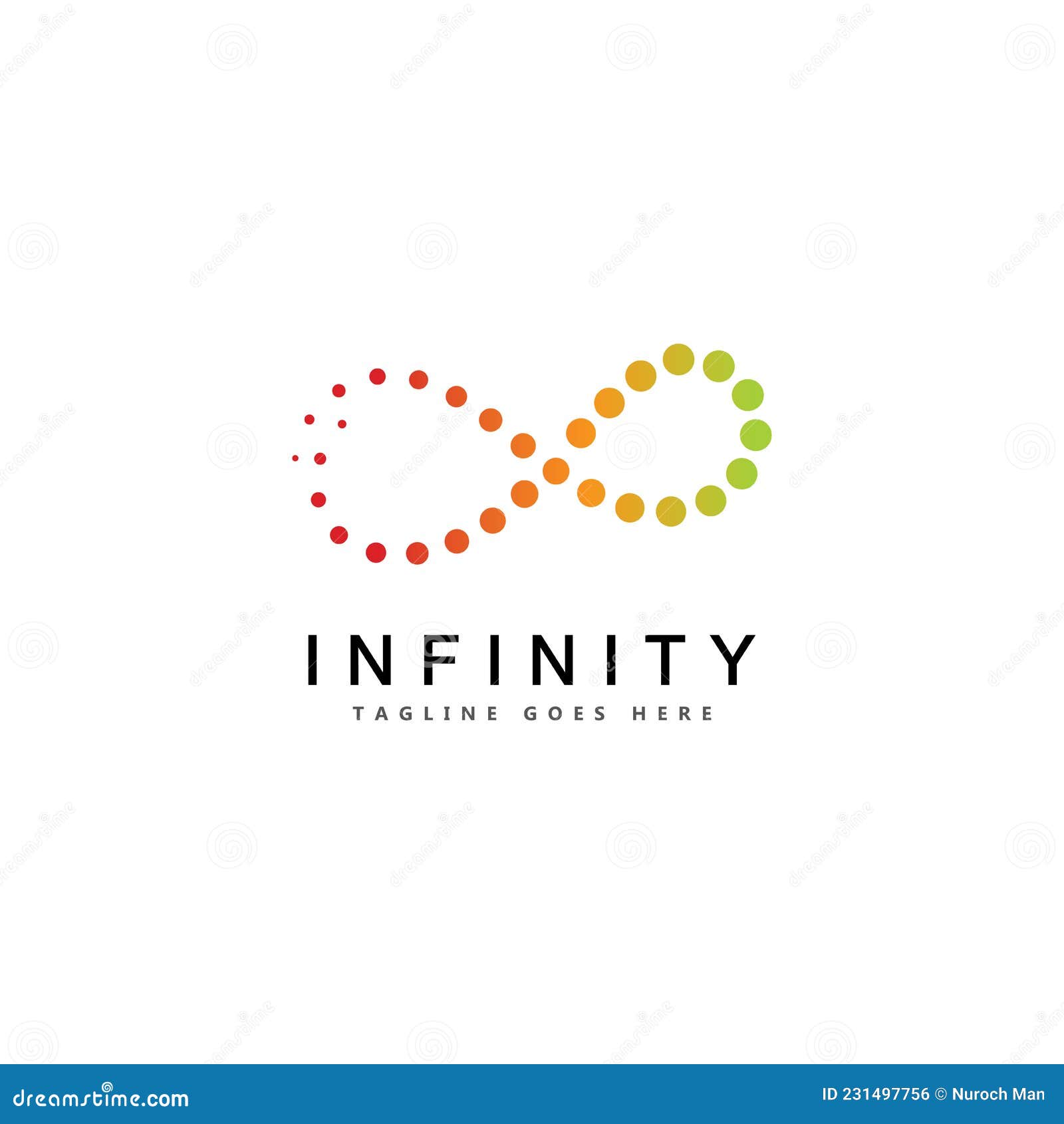 Infinity Loop Symbol Logo Icon Design Template. Vector Color Emblem ...