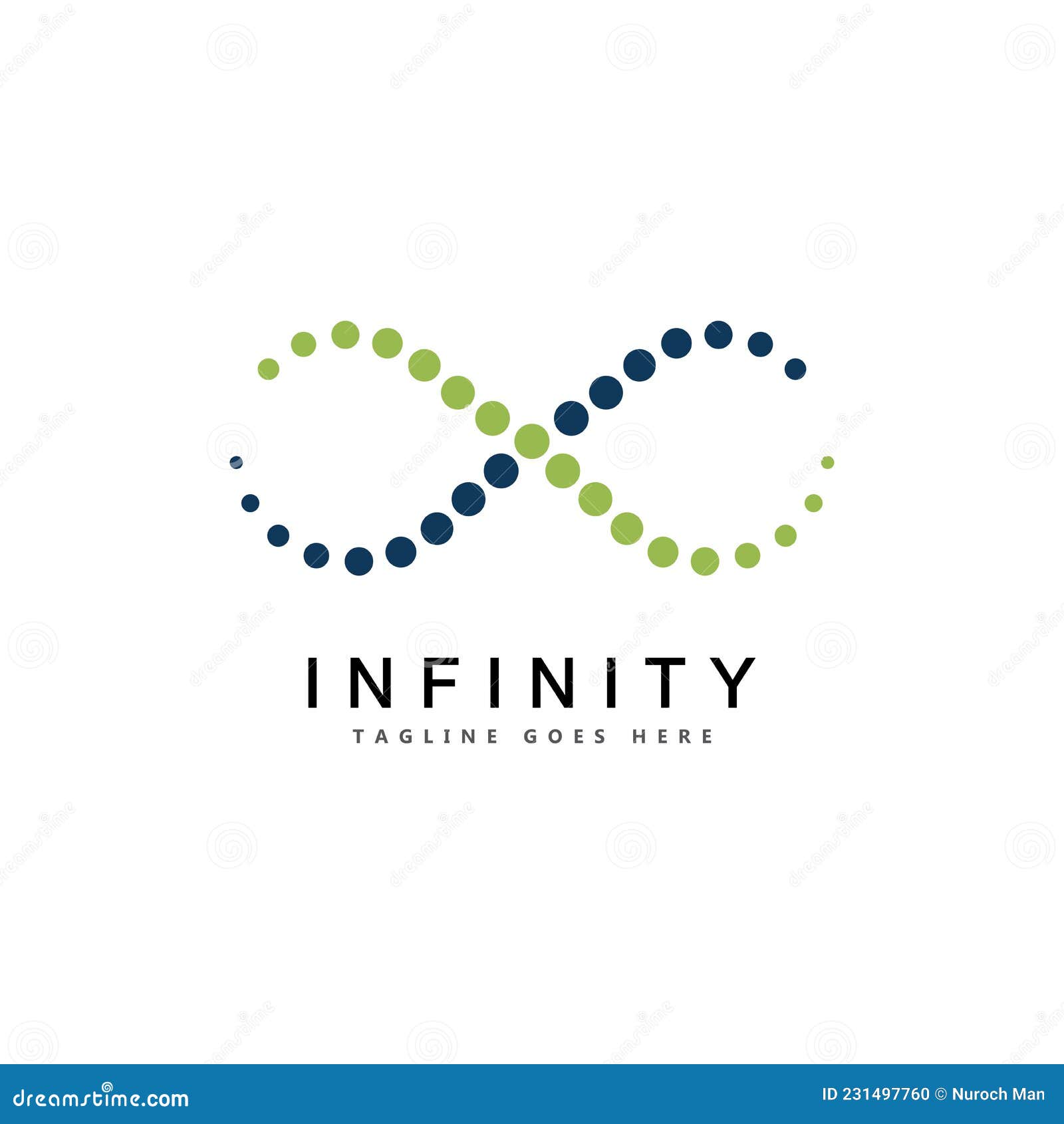 Infinity Loop Symbol Logo Icon Design Template. Vector Color Emblem ...