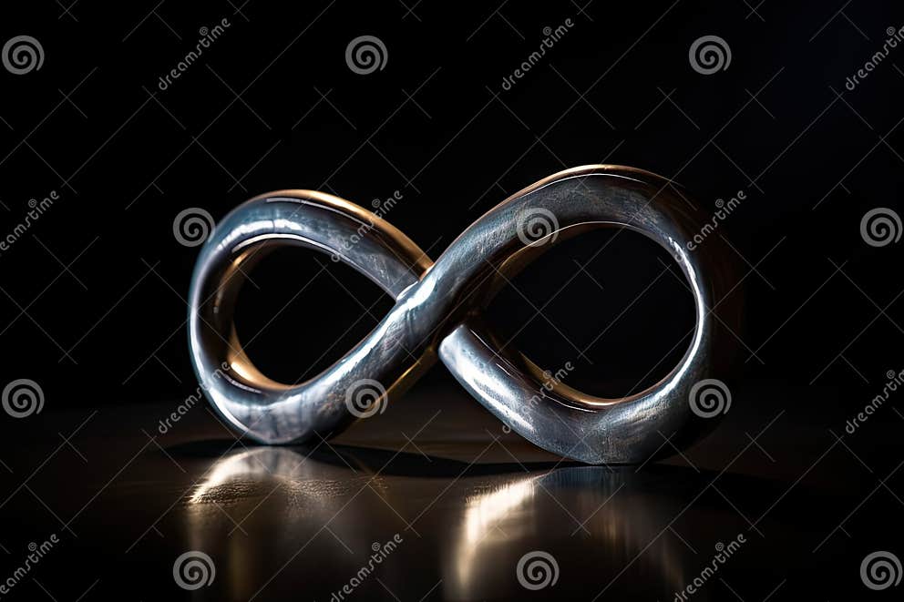 Infinity Loop, Symbol of Never-ending Circle of Life Stock Illustration ...