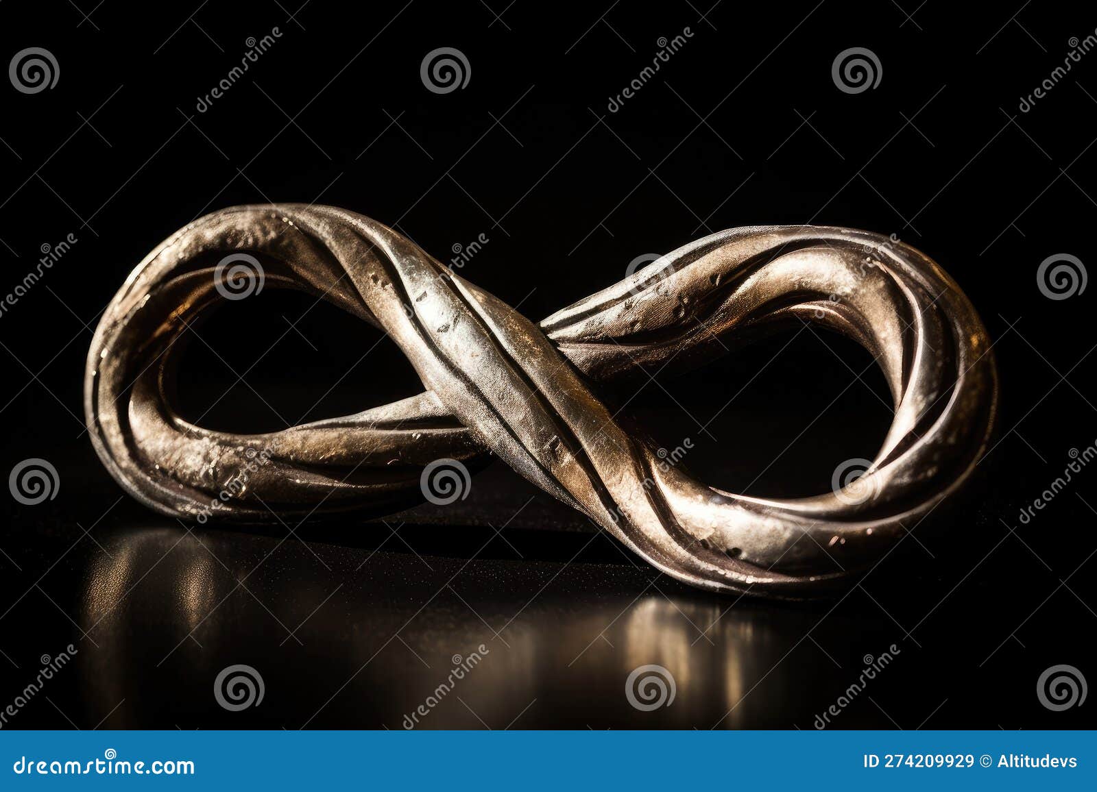 Infinity Loop, Symbolizing Infinite and Eternal Stock Illustration ...