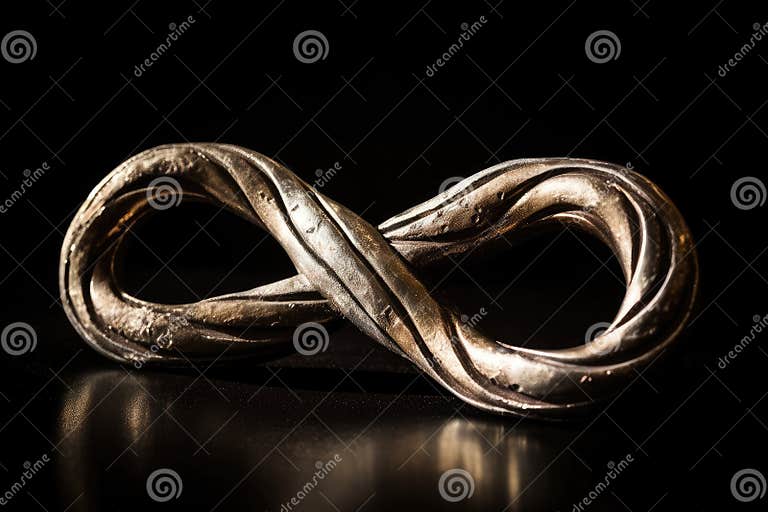Infinity Loop, Symbolizing Infinite and Eternal Stock Illustration ...