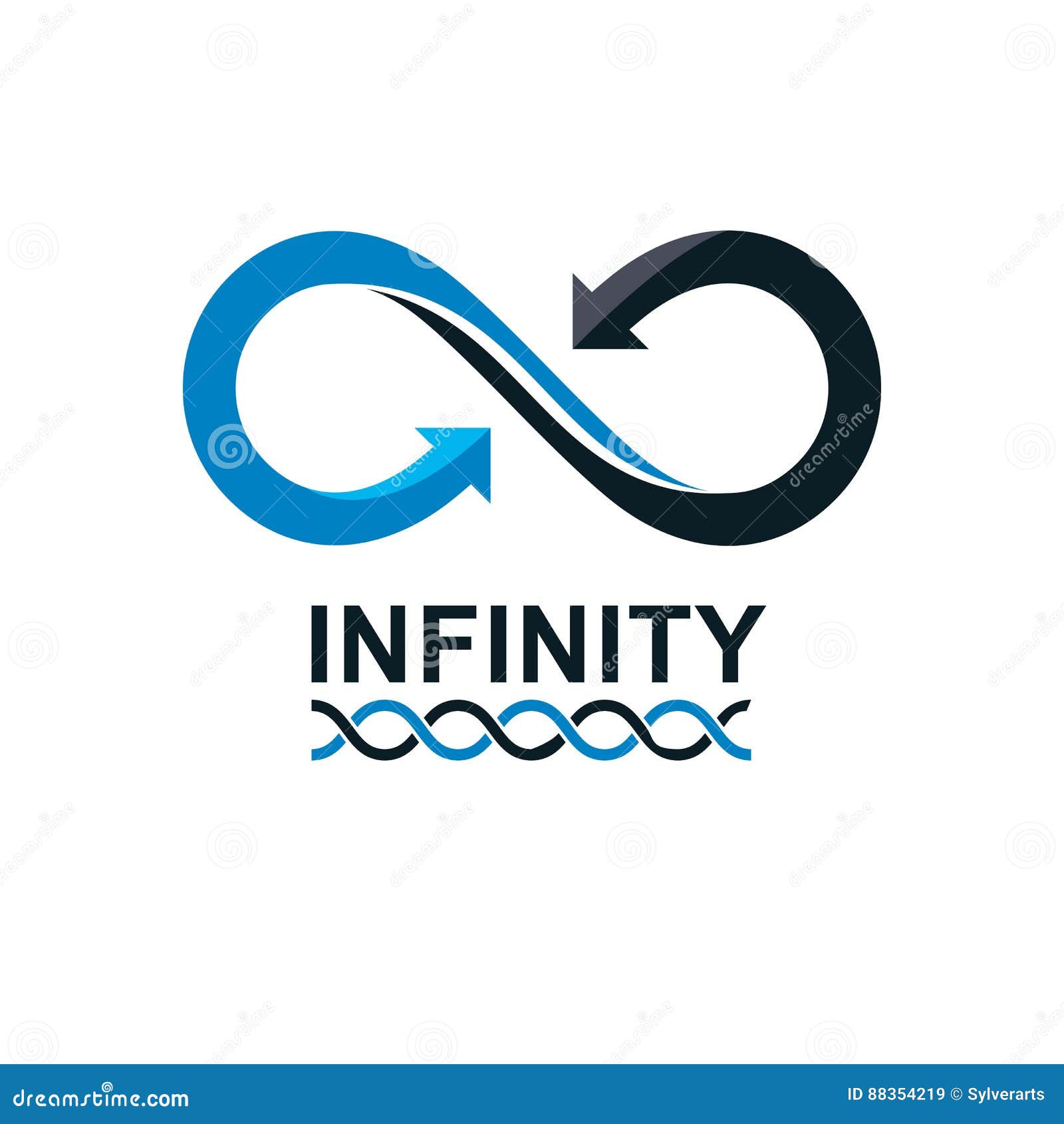 Infinity Loop Vector Symbol, Conceptual Logo Special Design ...