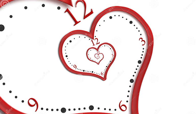 Infinity love time stock illustration. Illustration of number - 22540871
