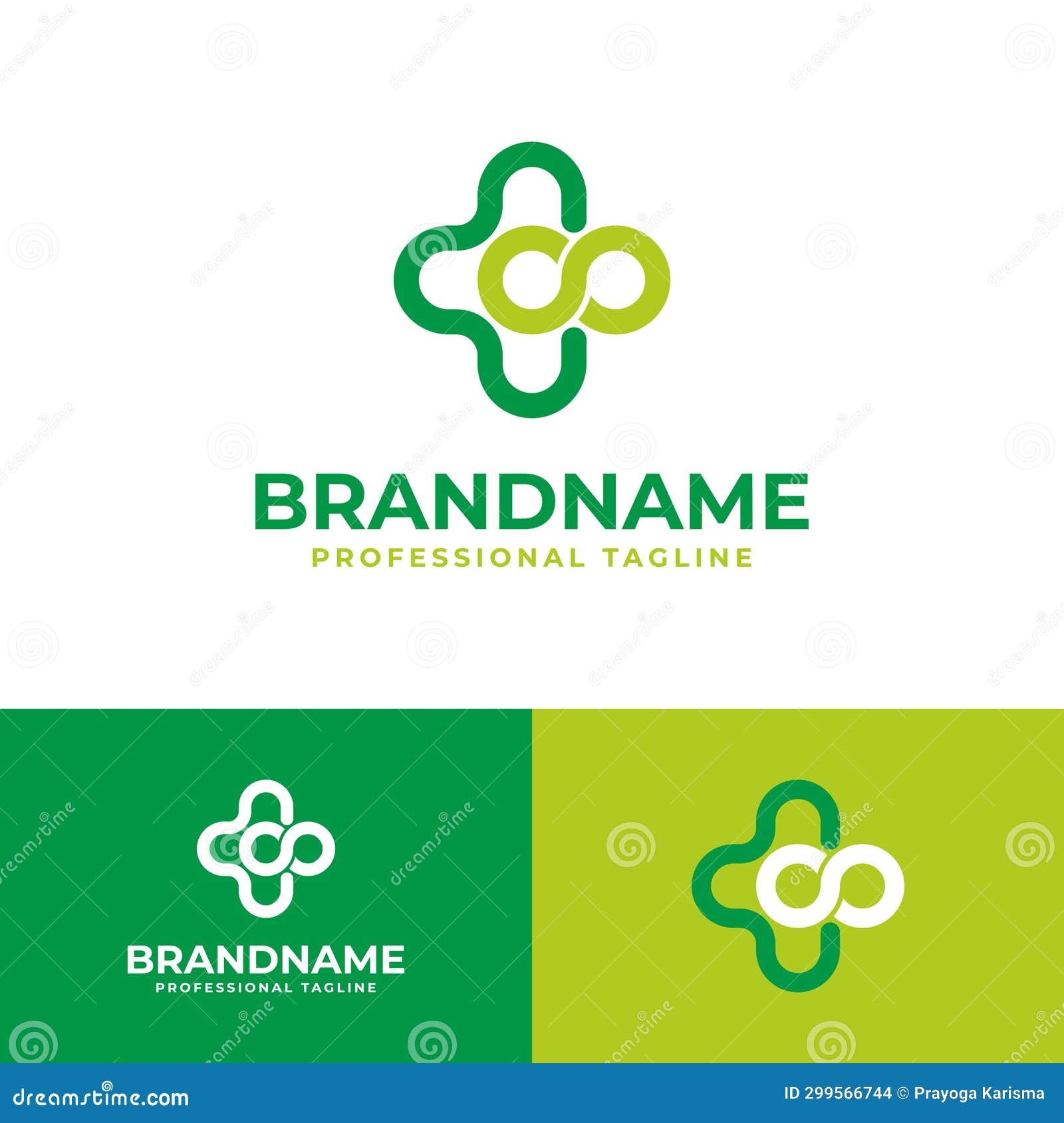 Infinity Medical Cross Logo, Suitable for Business Related To Infinity ...