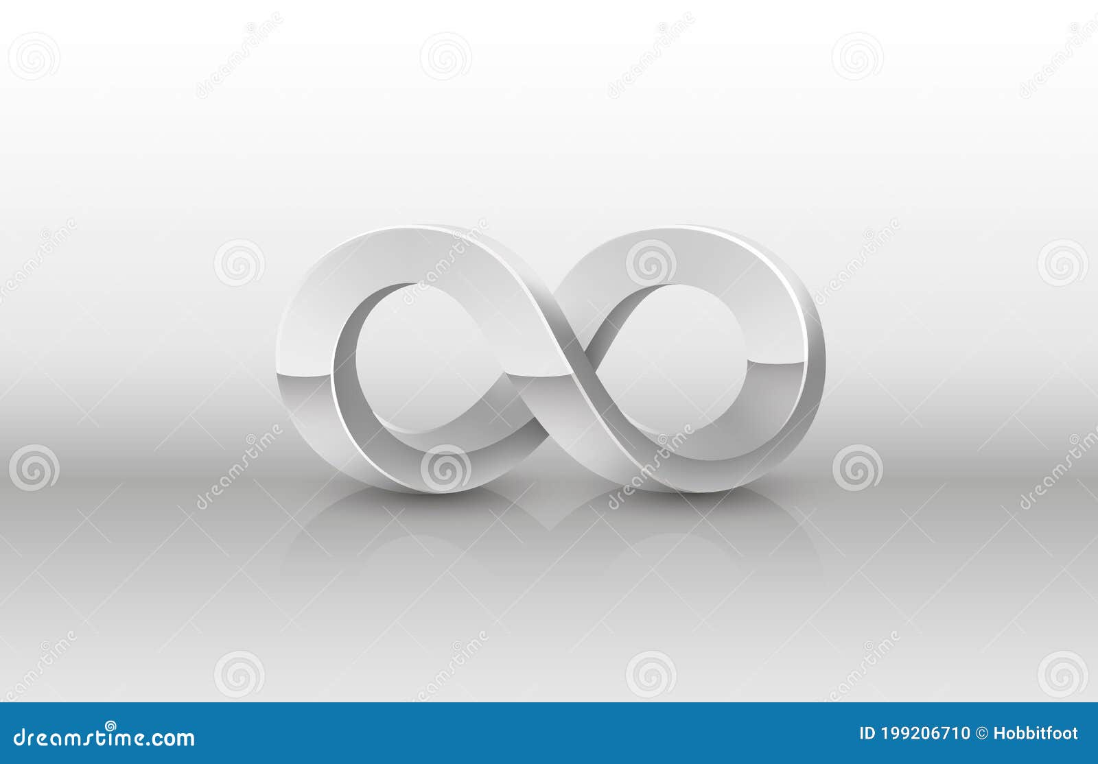 Infinity Metal Icon, Sign Element Graphic. Vector Stock Vector ...